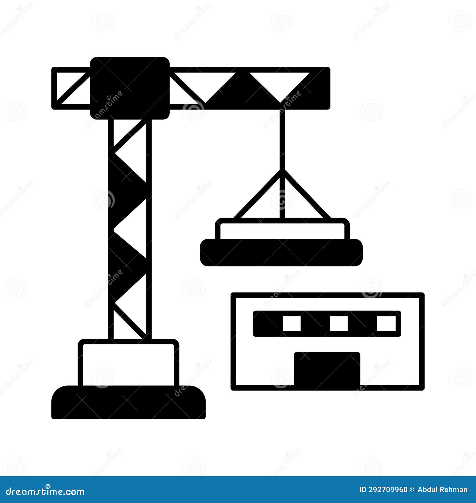 Essential Winch Icon For Supplying Power Cartoon Vector | CartoonDealer ...