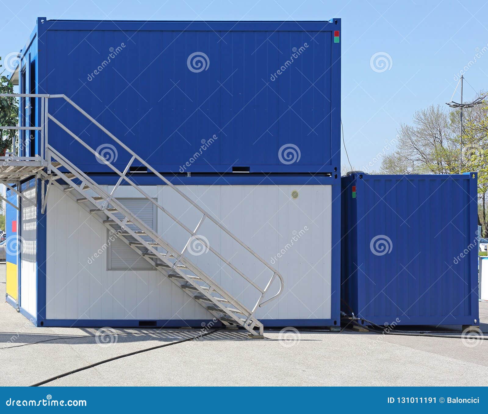 Container Living stock image. Image of transportation - 131011191
