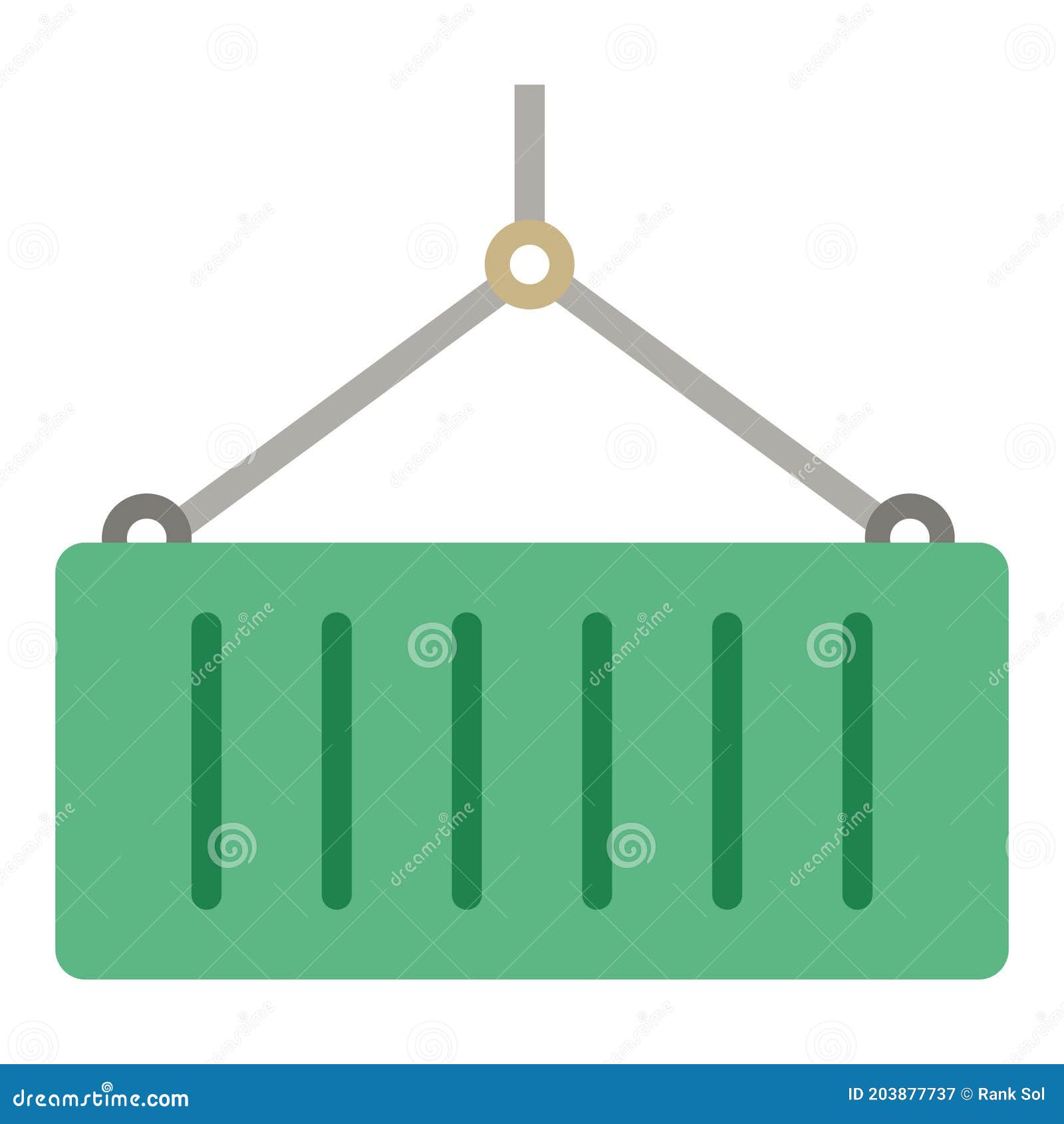 Container, Logistics, Shipping, Delivery Fully Editable Vector Icon ...