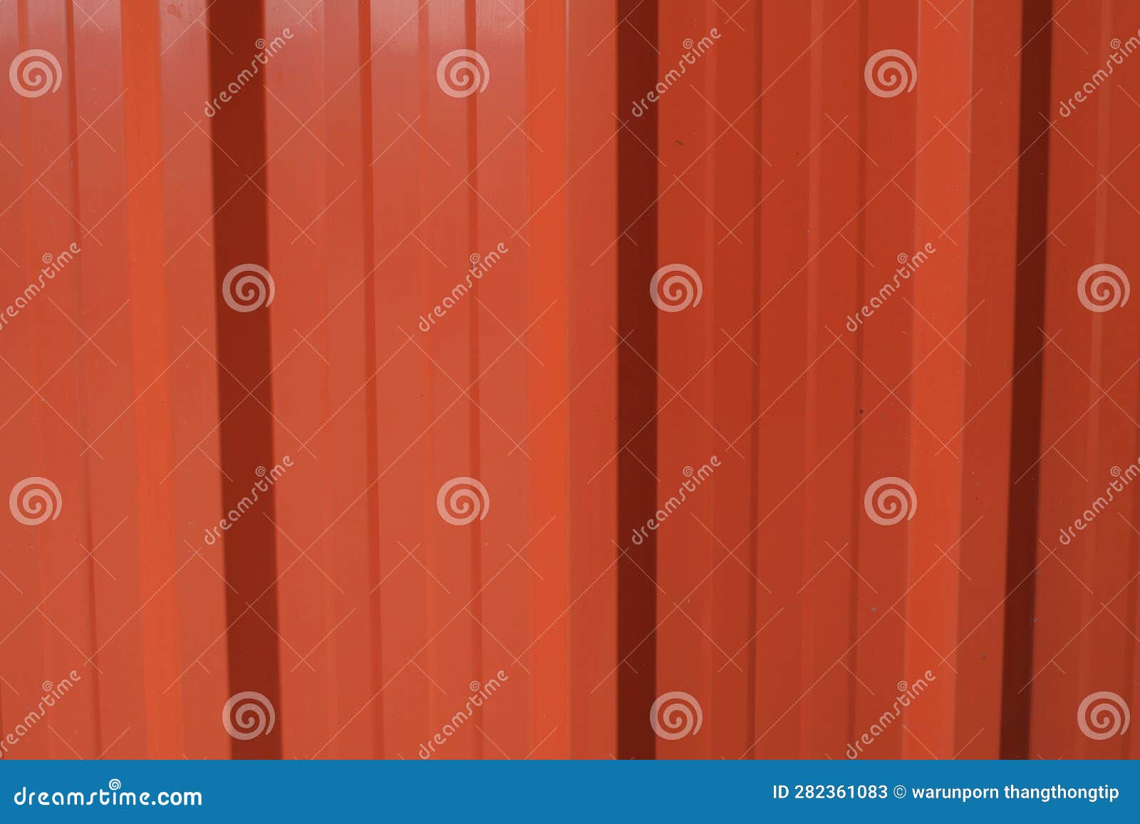Container Metal Orange Wall Texture Background. Color Panel Red-orange ...