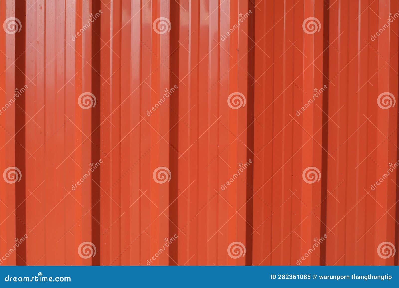 Container Metal Orange Wall Texture Background. Color Panel Red-orange ...