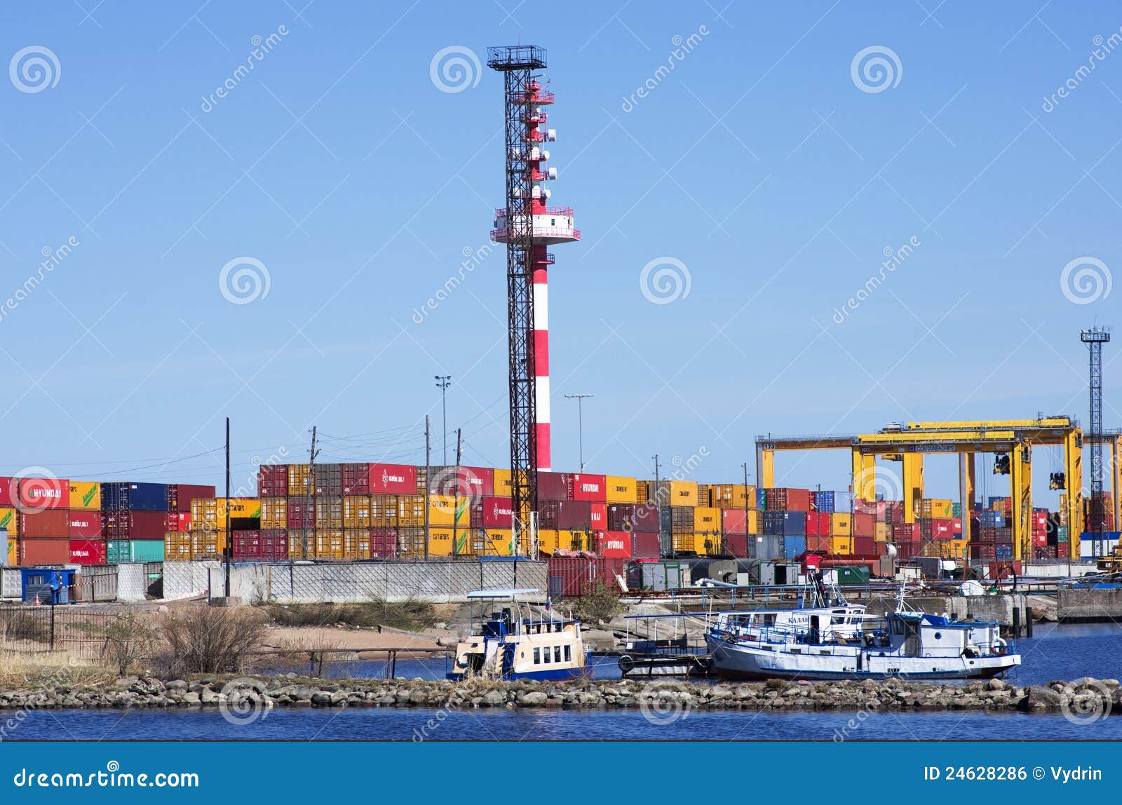 Container Operation in Port. Editorial Photo - Image of baltica, export ...