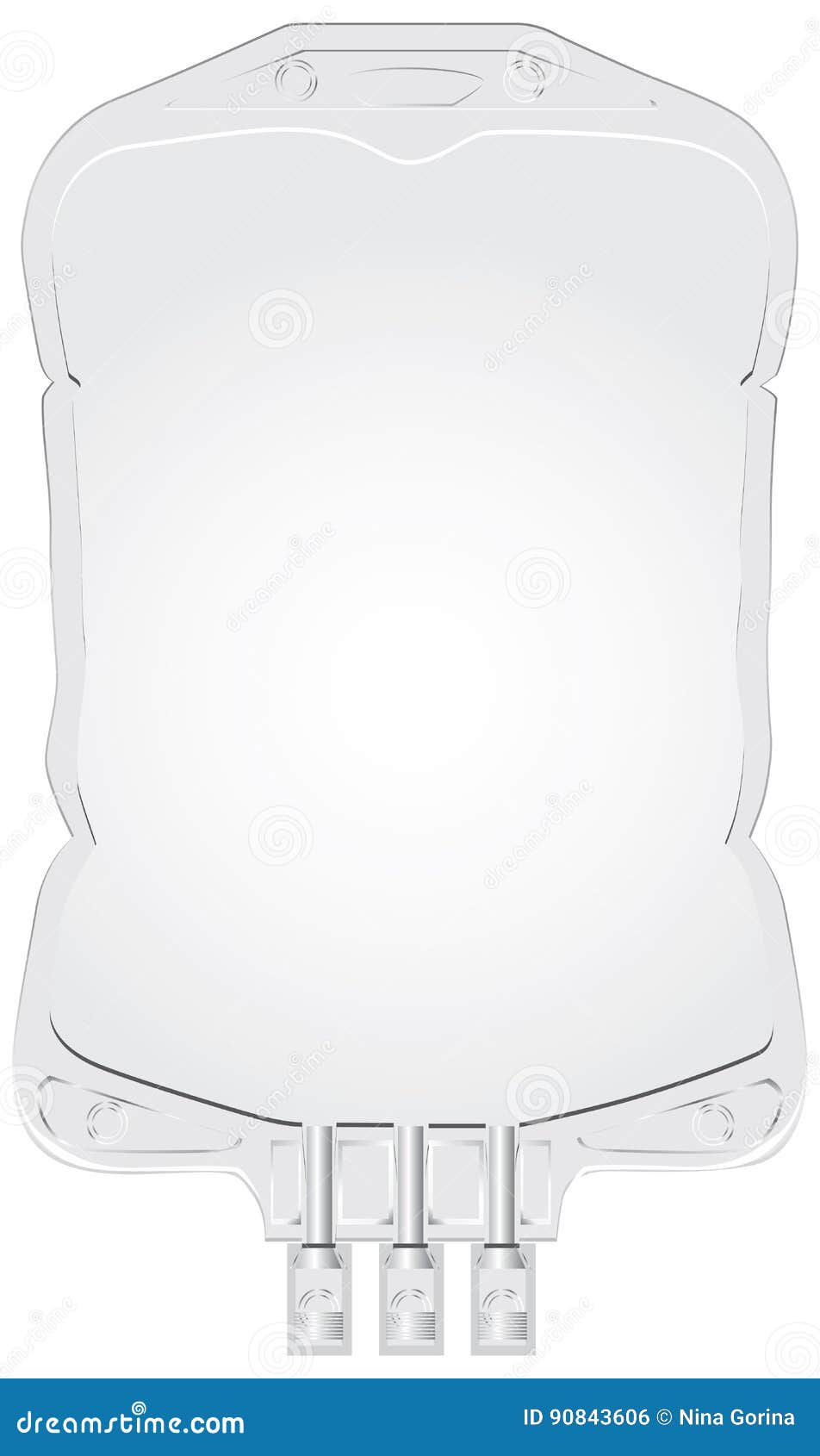 Container for Plasma and Blood Stock Vector - Illustration of solution ...