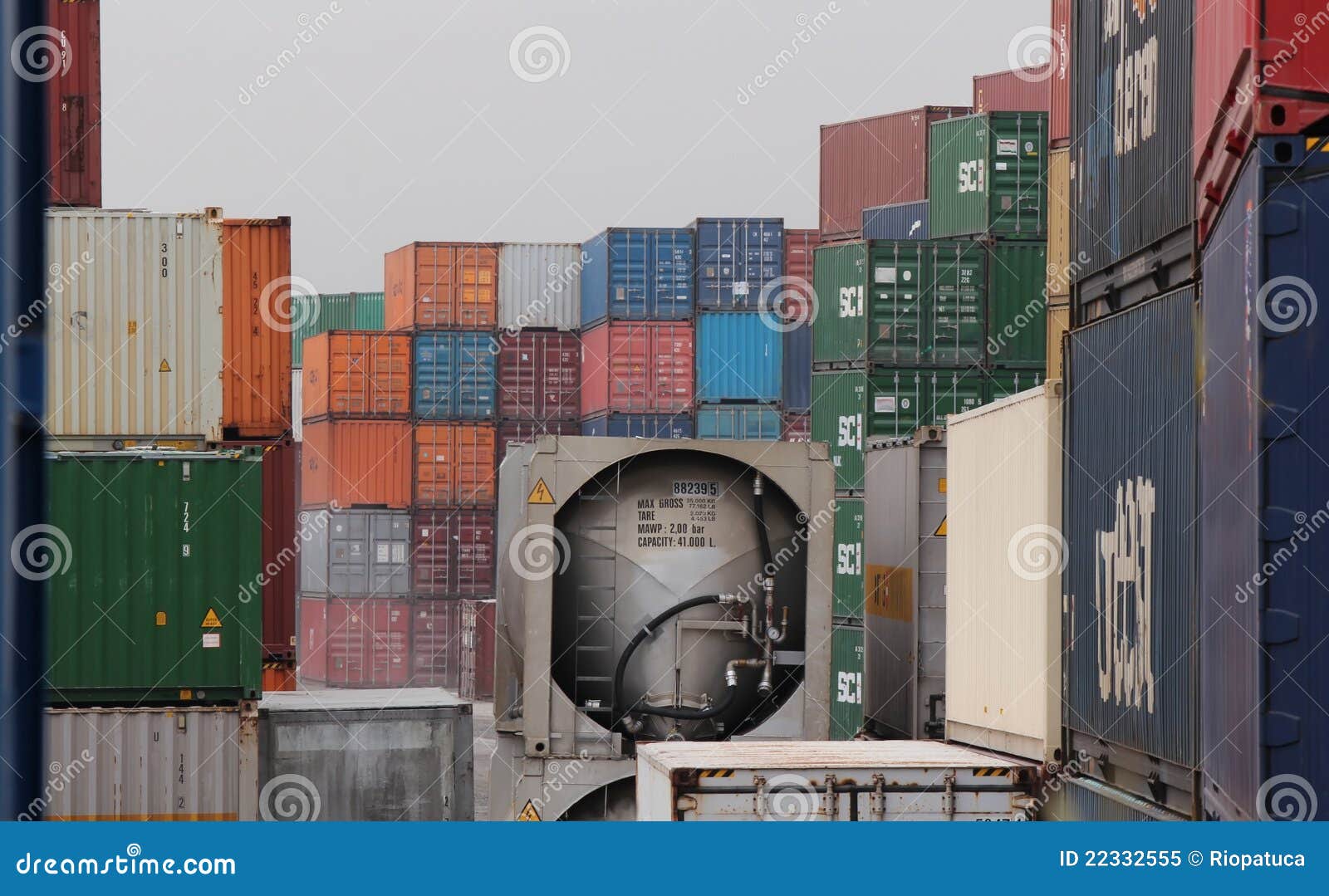 Container reloading site 3 stock image. Image of loading - 22332555