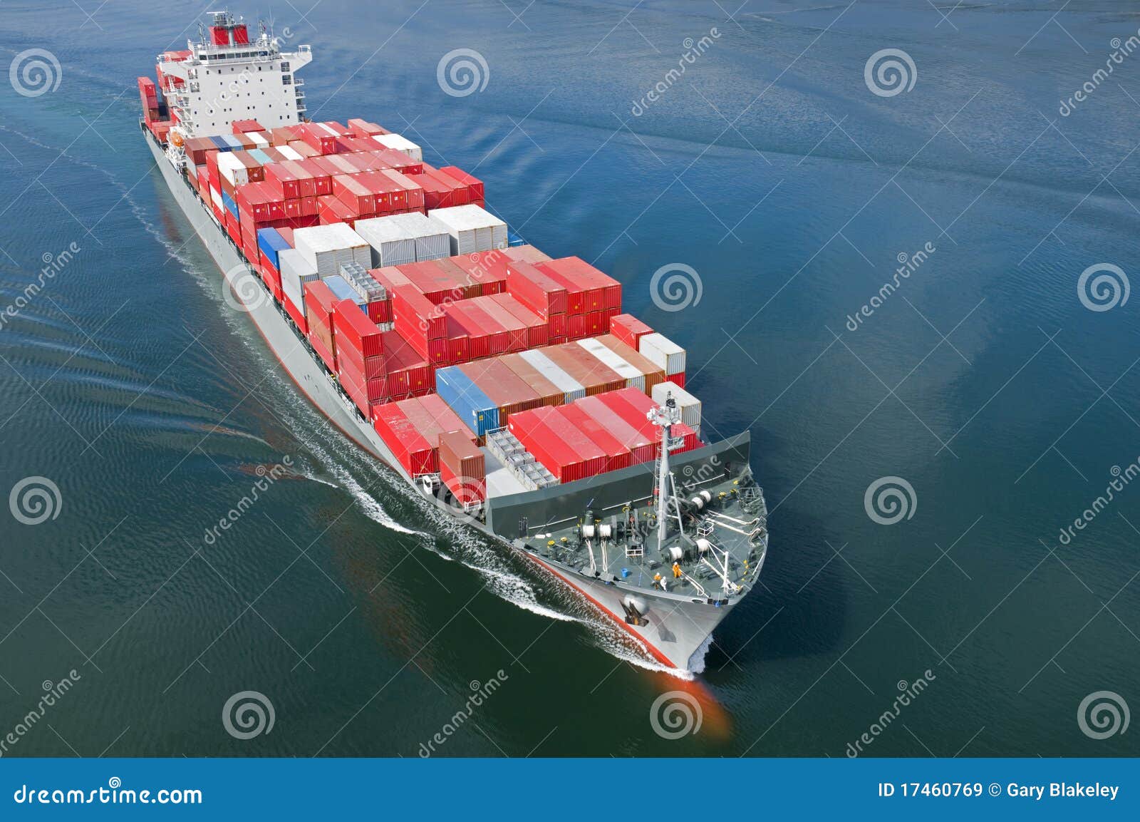 Container Ship stock image. Image of container, industrial - 17460769