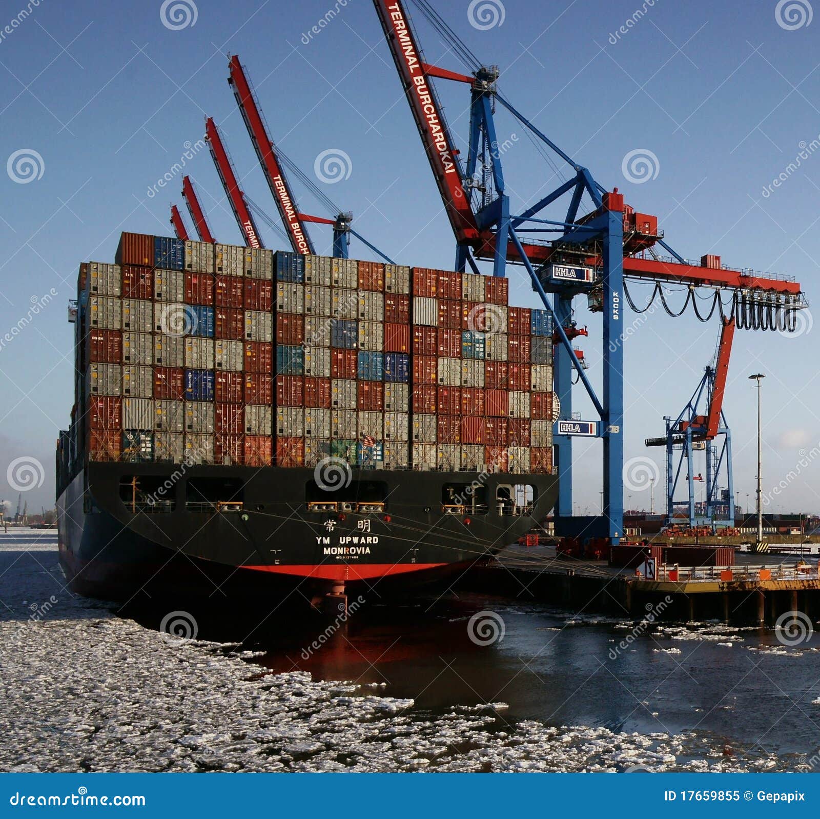 Container Ship Empty Editorial Photo | CartoonDealer.com #47815713