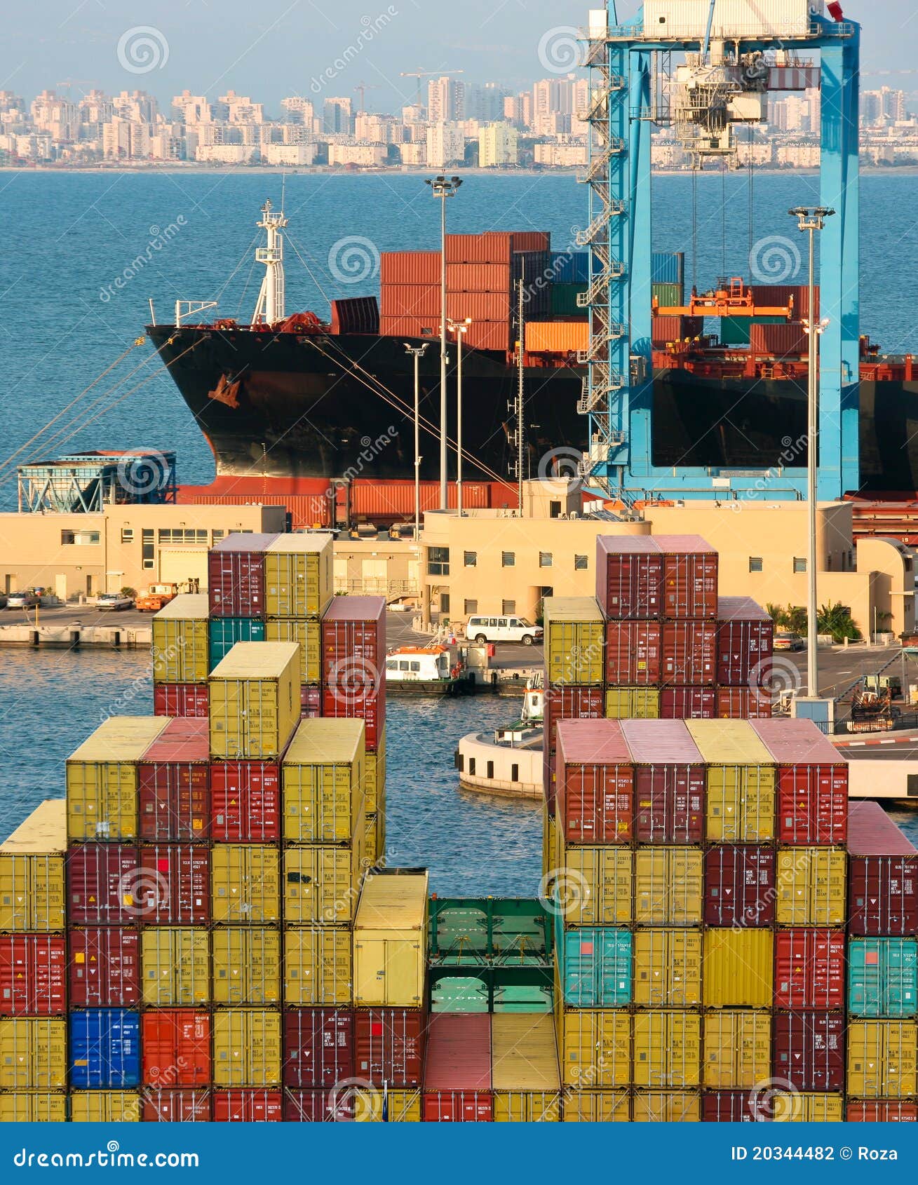 Container ship editorial photography. Image of ship, container - 20344482