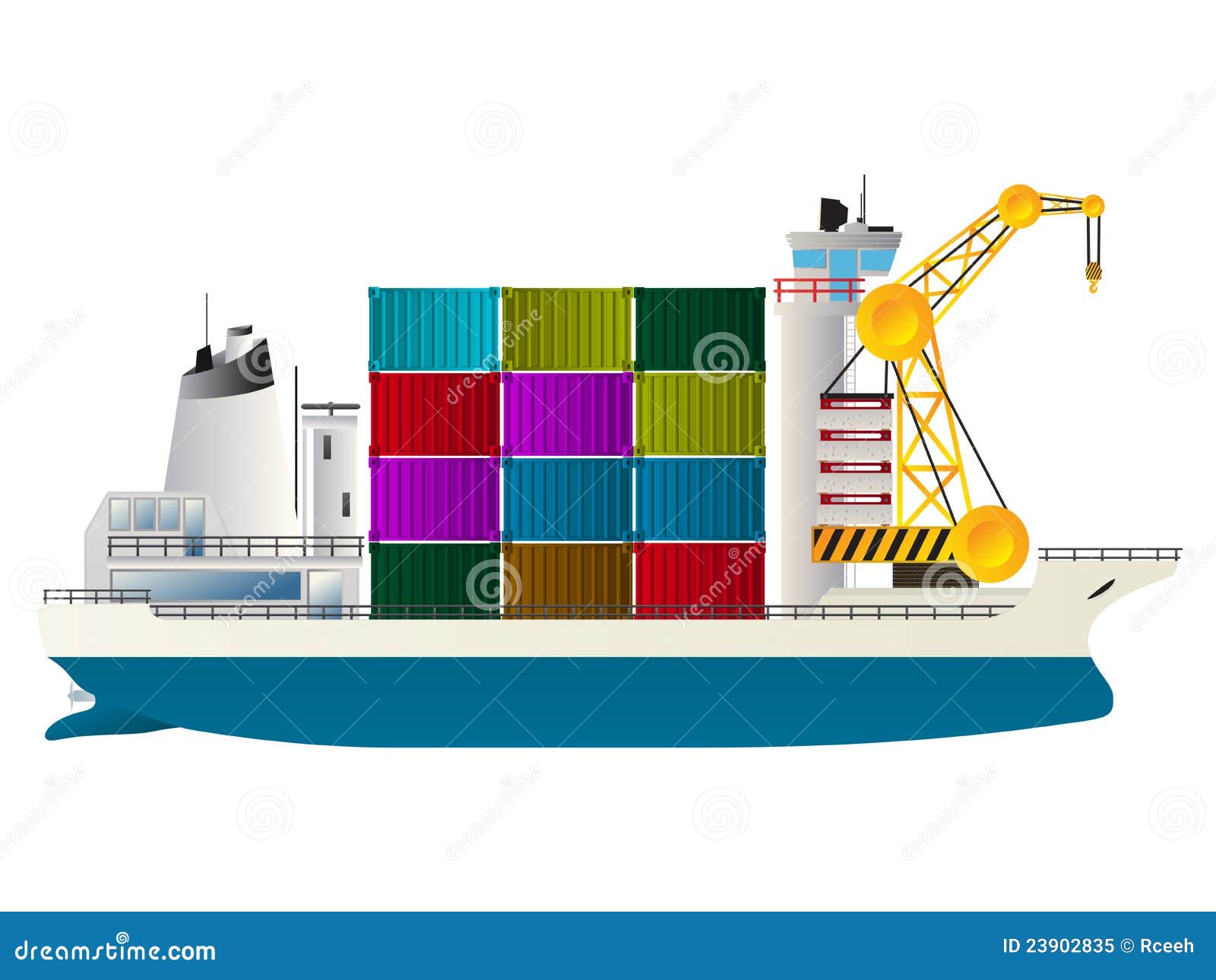 Shipping Terminal Clip Art
