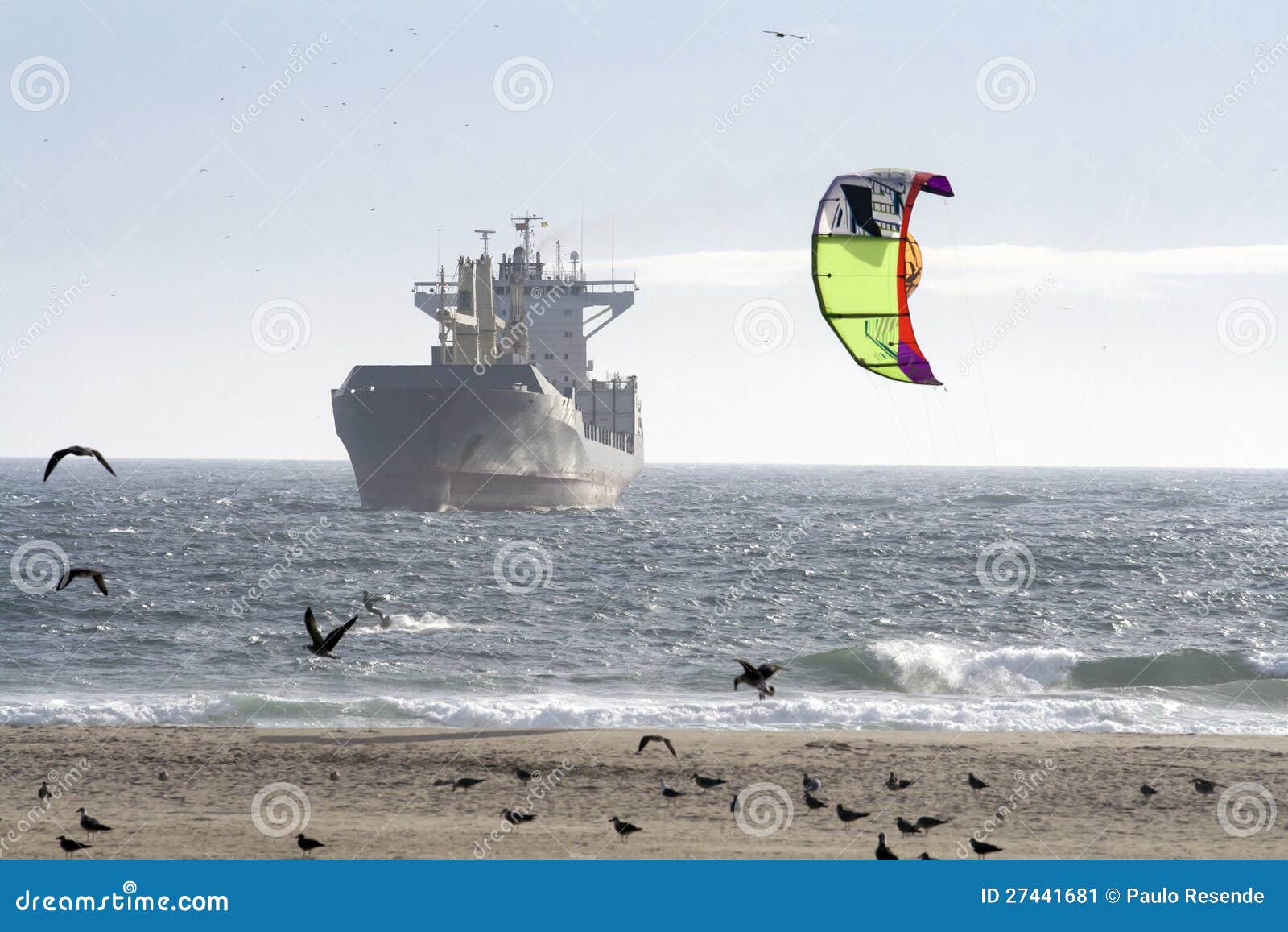 Container Ship stock image. Image of cargo, surf, mode - 27441681