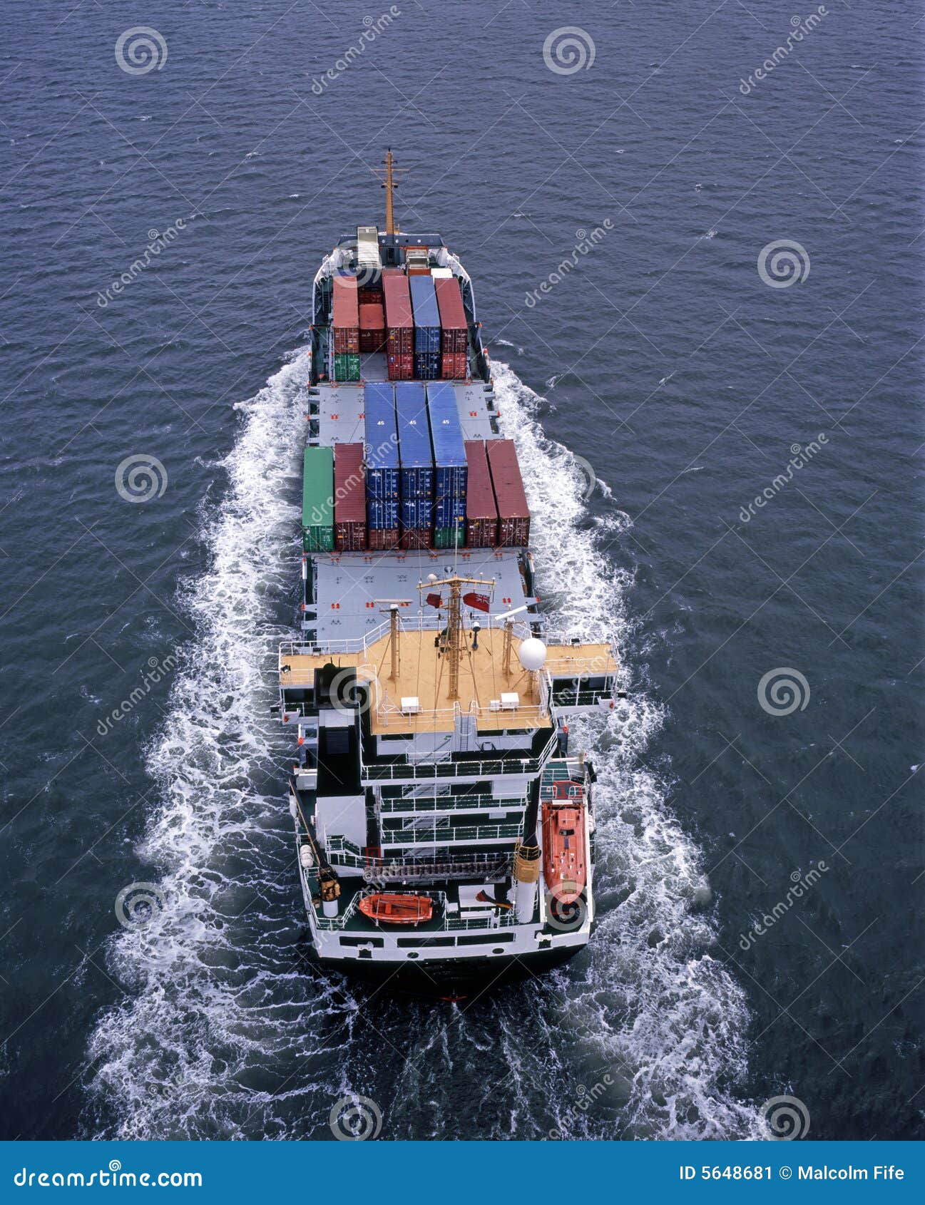 Container Ship stock image. Image of trade, ship, cargo - 5648681