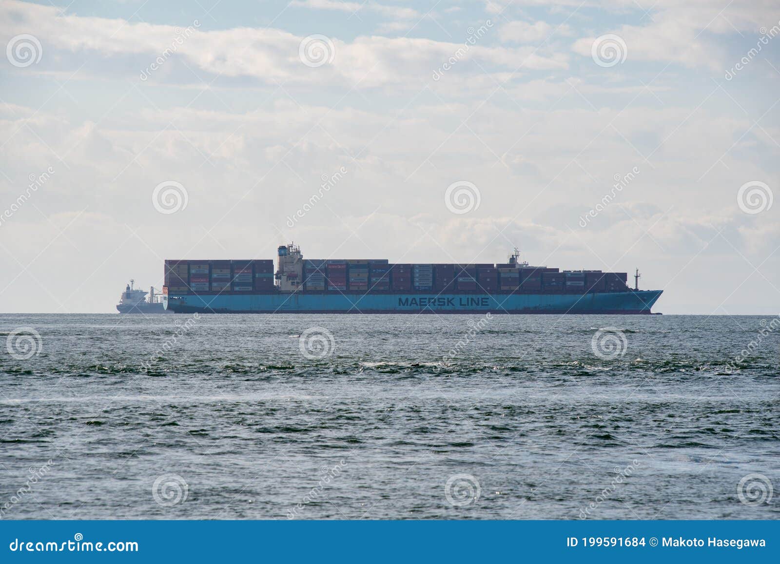 A Container Ship Carrying Many Containers. October 20th. 2020 Vancouver ...