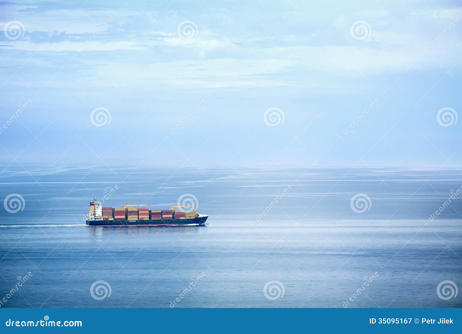 Container Ship stock image. Image of international, bullcarrier - 35095167