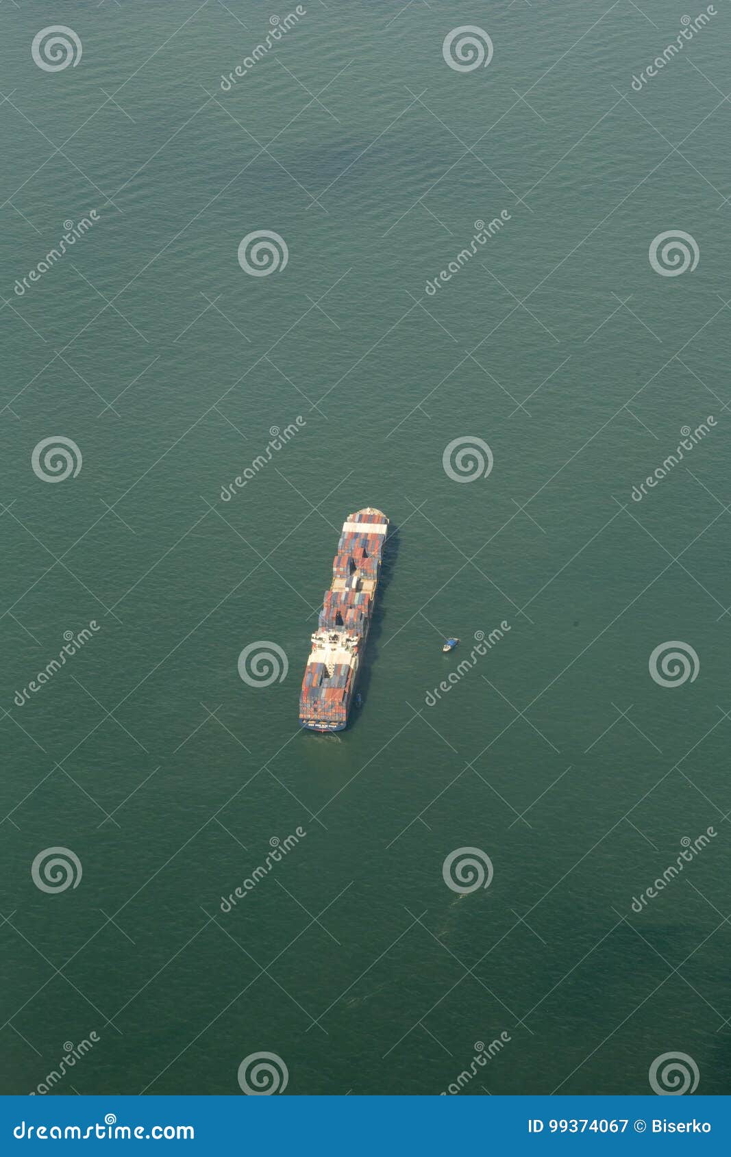 Container Ship in Malacca Strait Editorial Photography - Image of cargo ...