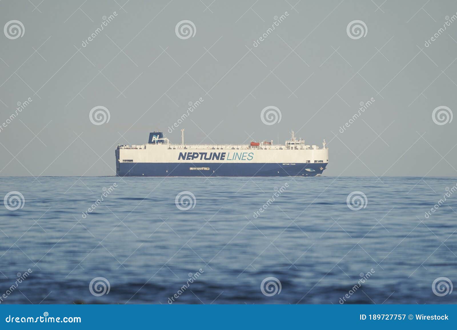 Container Ship at Open Sea. Editorial Photography - Image of cadiz ...