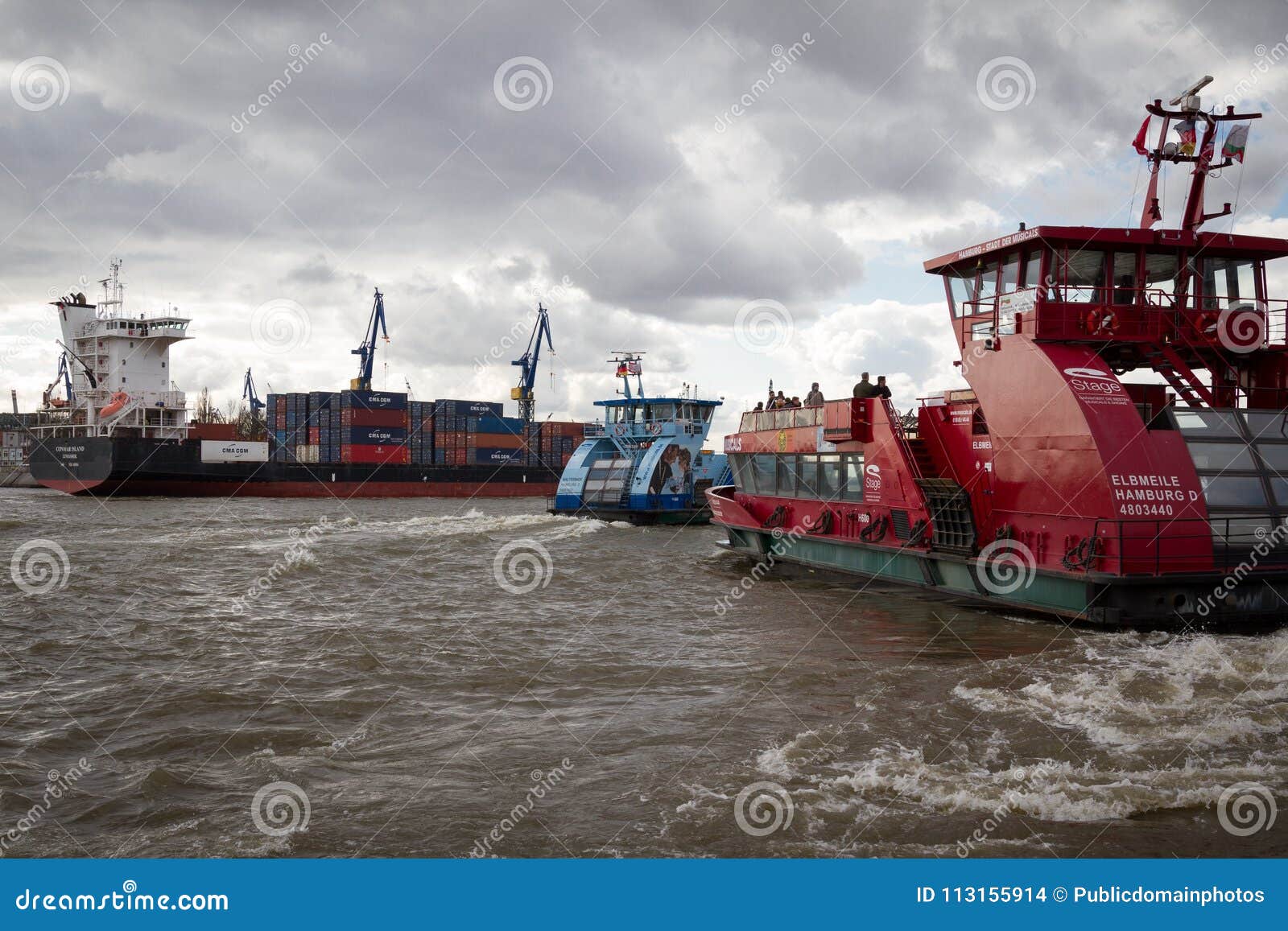 Container Ship, Water Transportation, Waterway, Ship Picture. Image ...