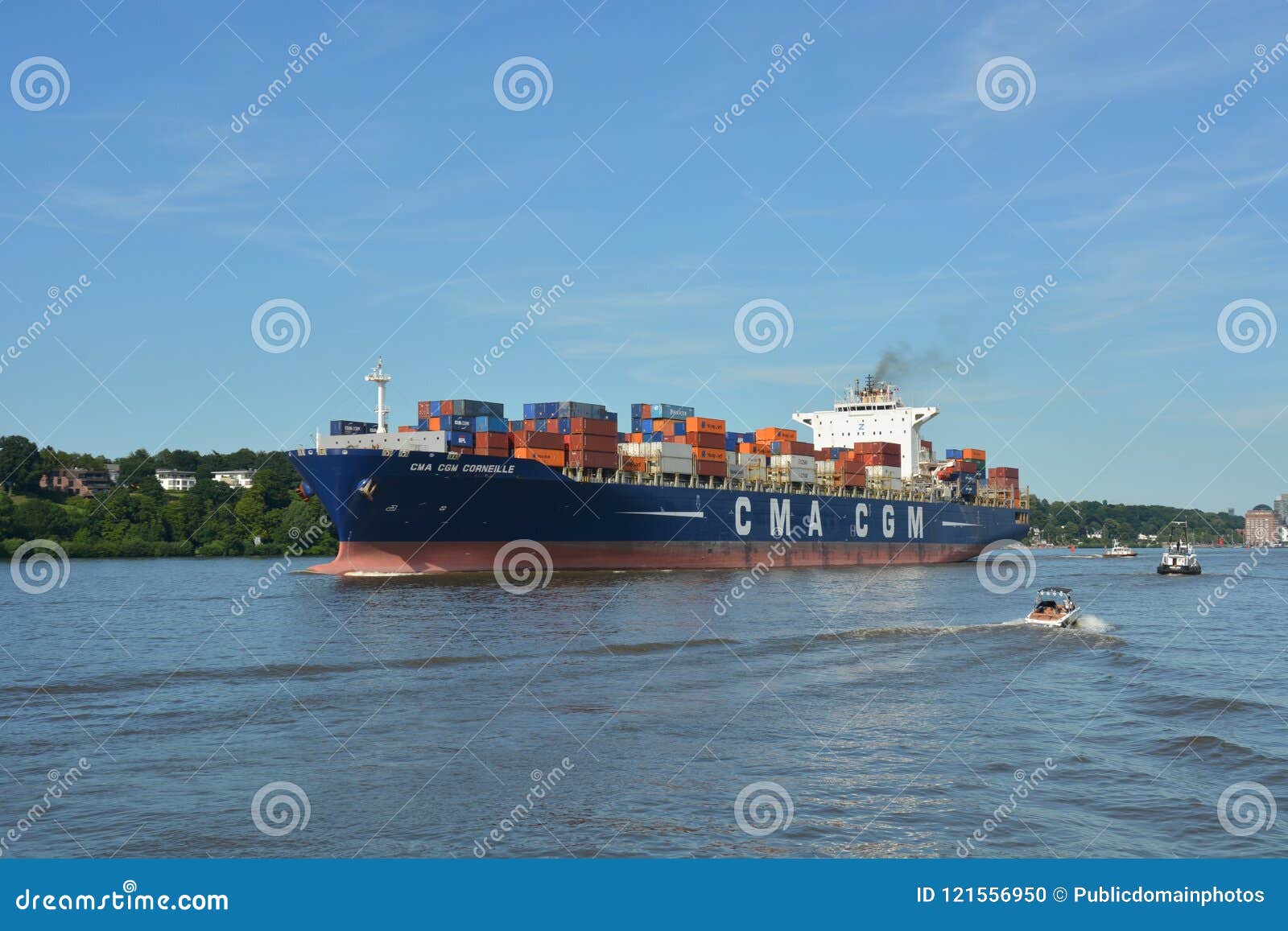 Container Ship, Water Transportation, Waterway, Ship Picture. Image ...