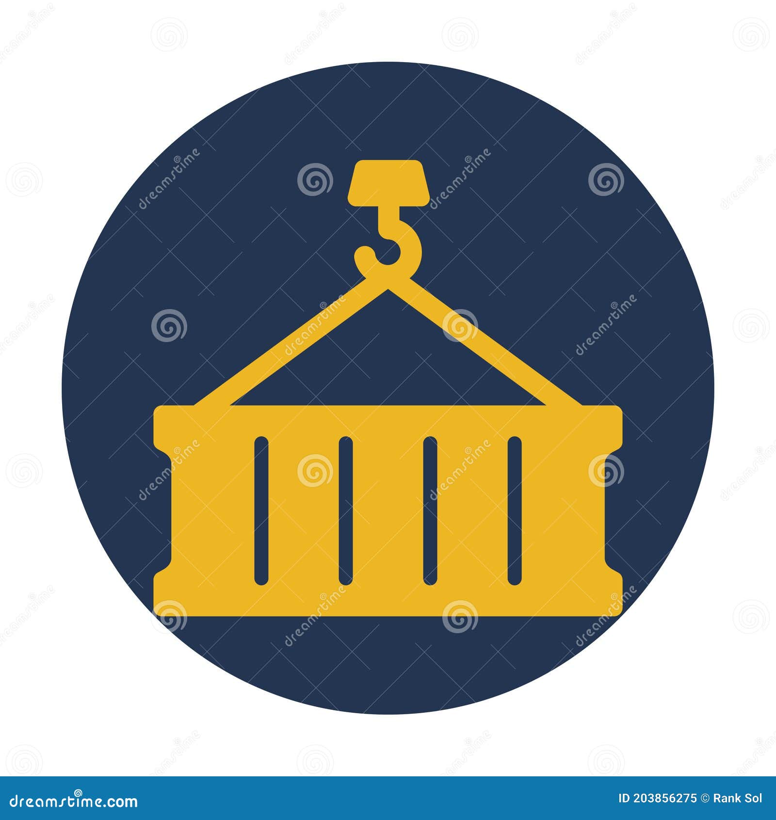 Container, Shipment, Logistic, Delivery Fully Editable Vector Icon ...