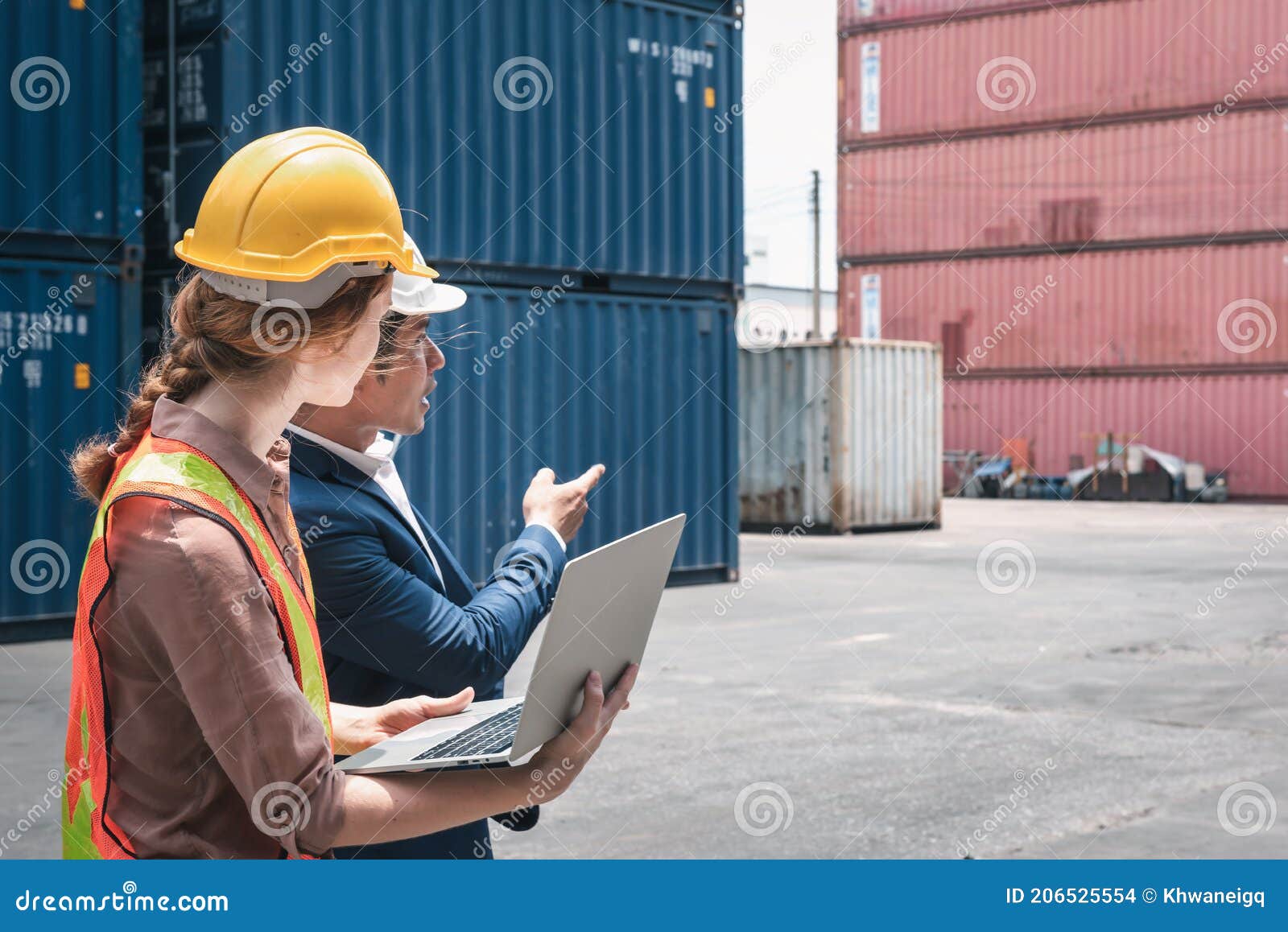Container Shipping Logistics Engineering of Import/Export ...