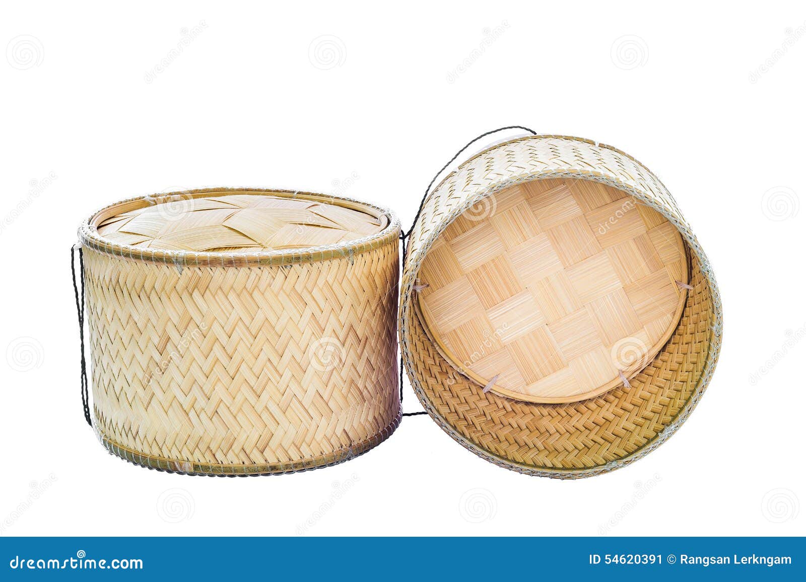 Container for sticky rice stock image. Image of bamboo - 54620391