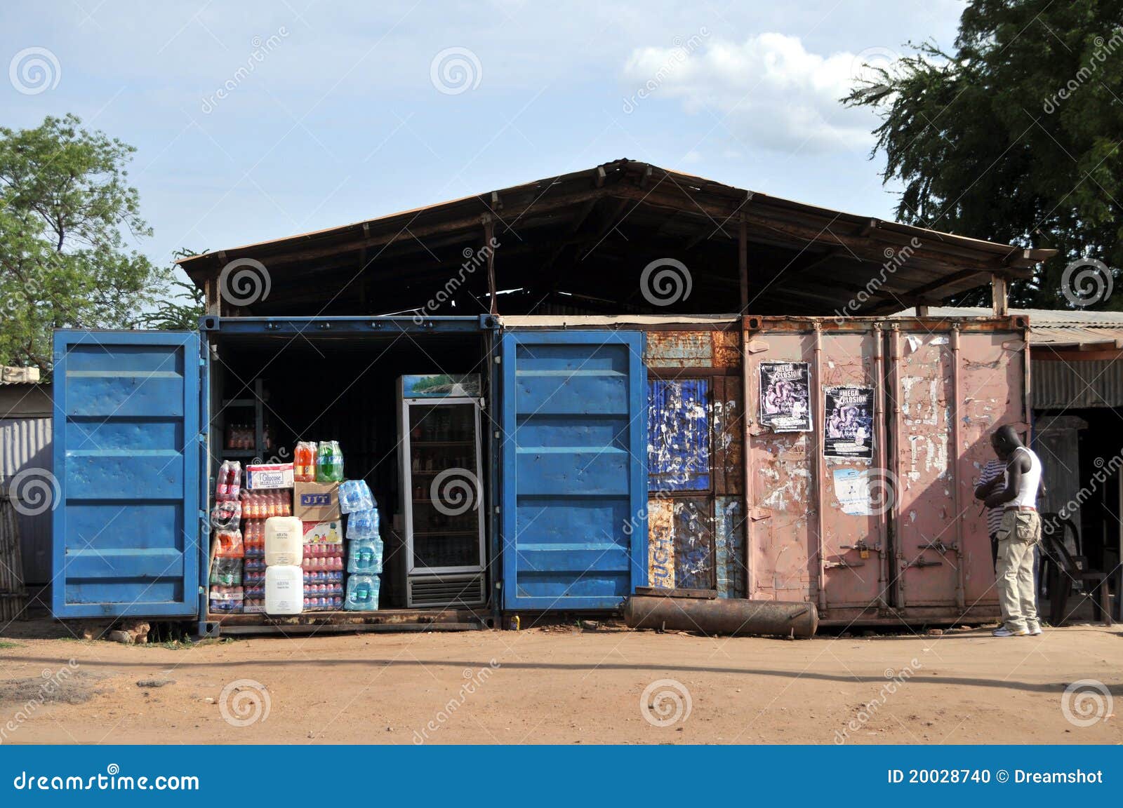 Container store editorial image. Image of people, tropical - 20028740