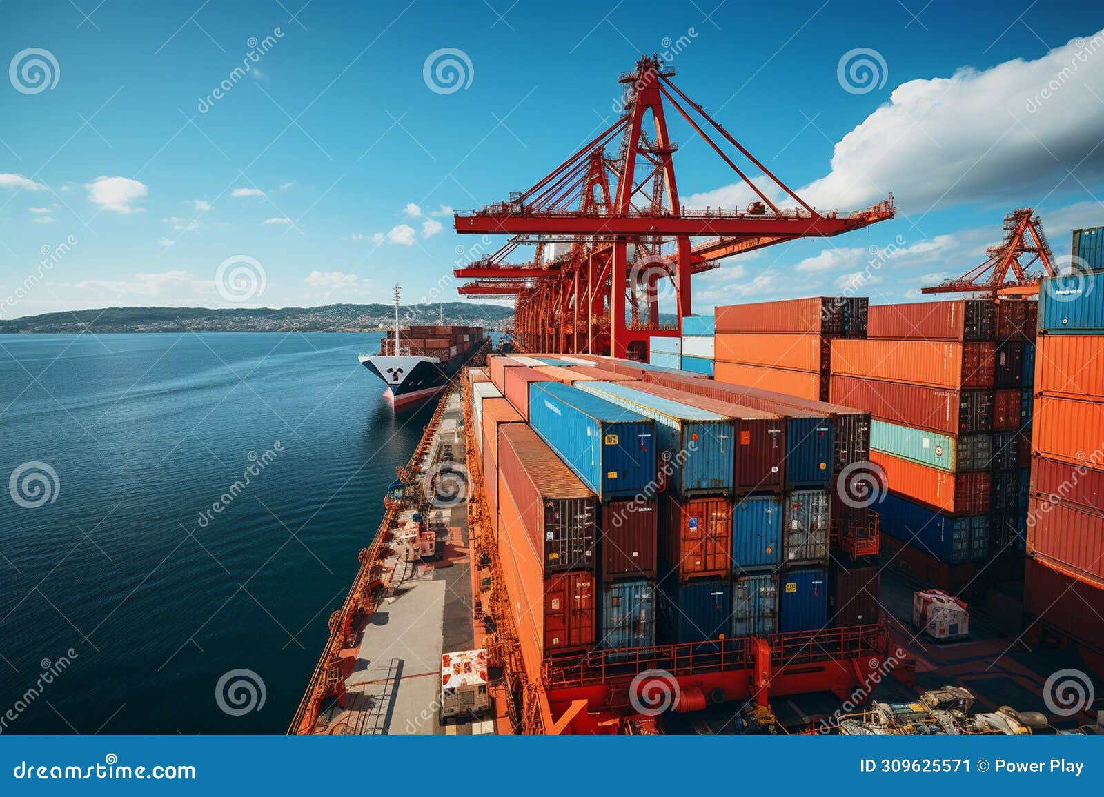 Container Terminal for Loading and Unloading of Bulk Cargo by Ship ...