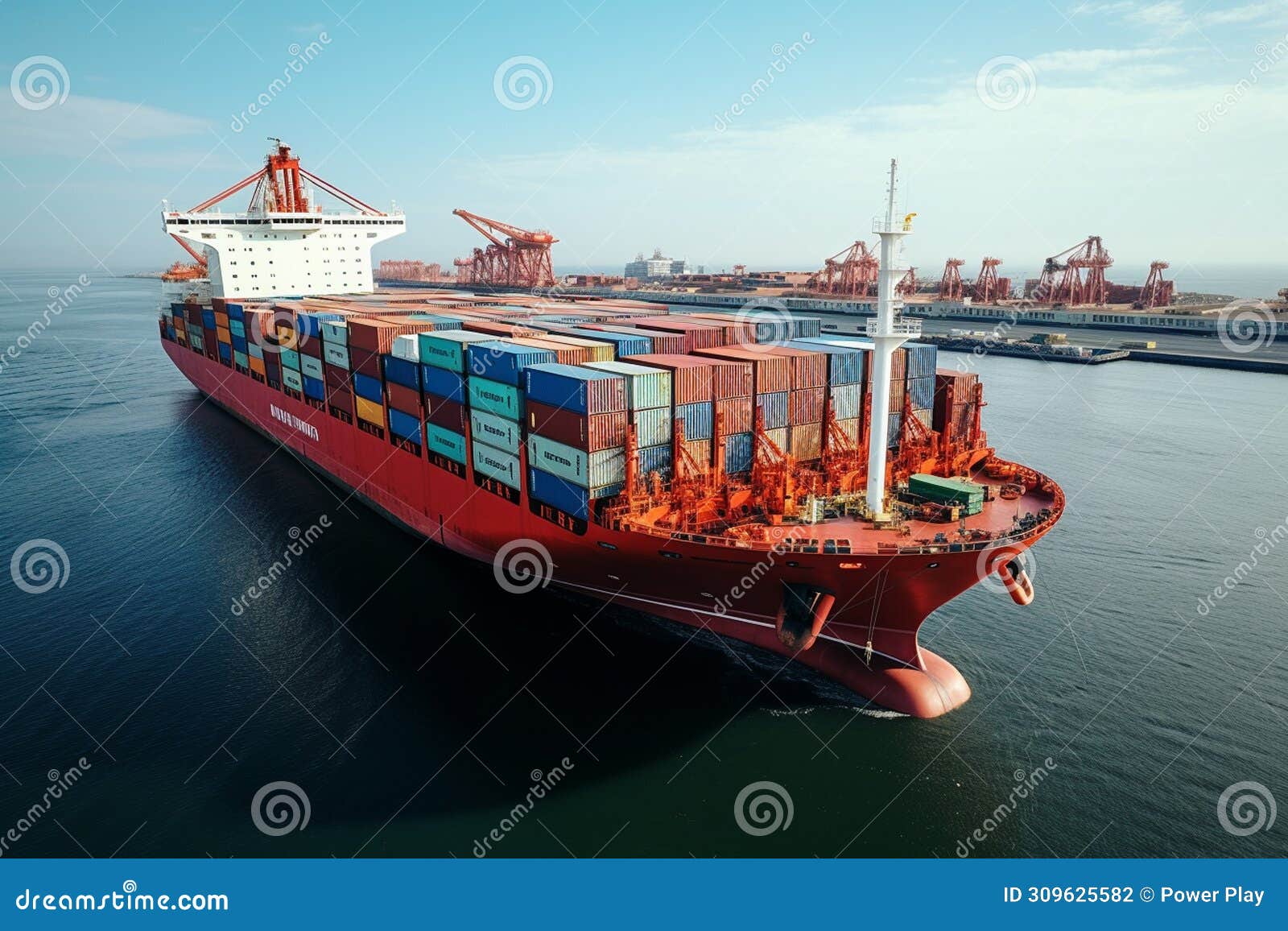 Container Terminal for Loading and Unloading of Bulk Cargo by Ship ...