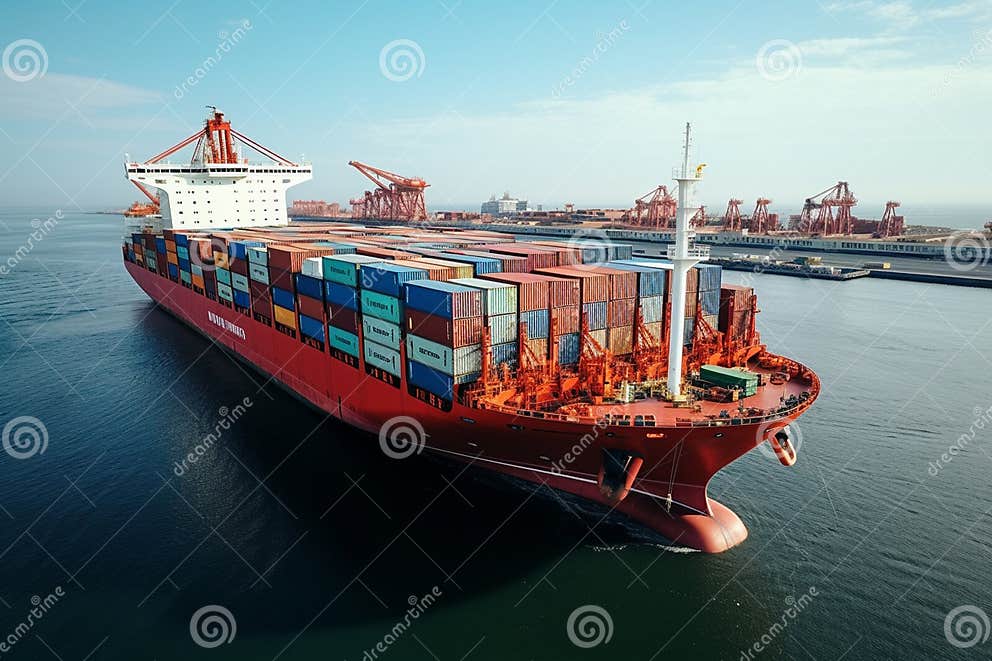 Container Terminal for Loading and Unloading of Bulk Cargo by Ship ...