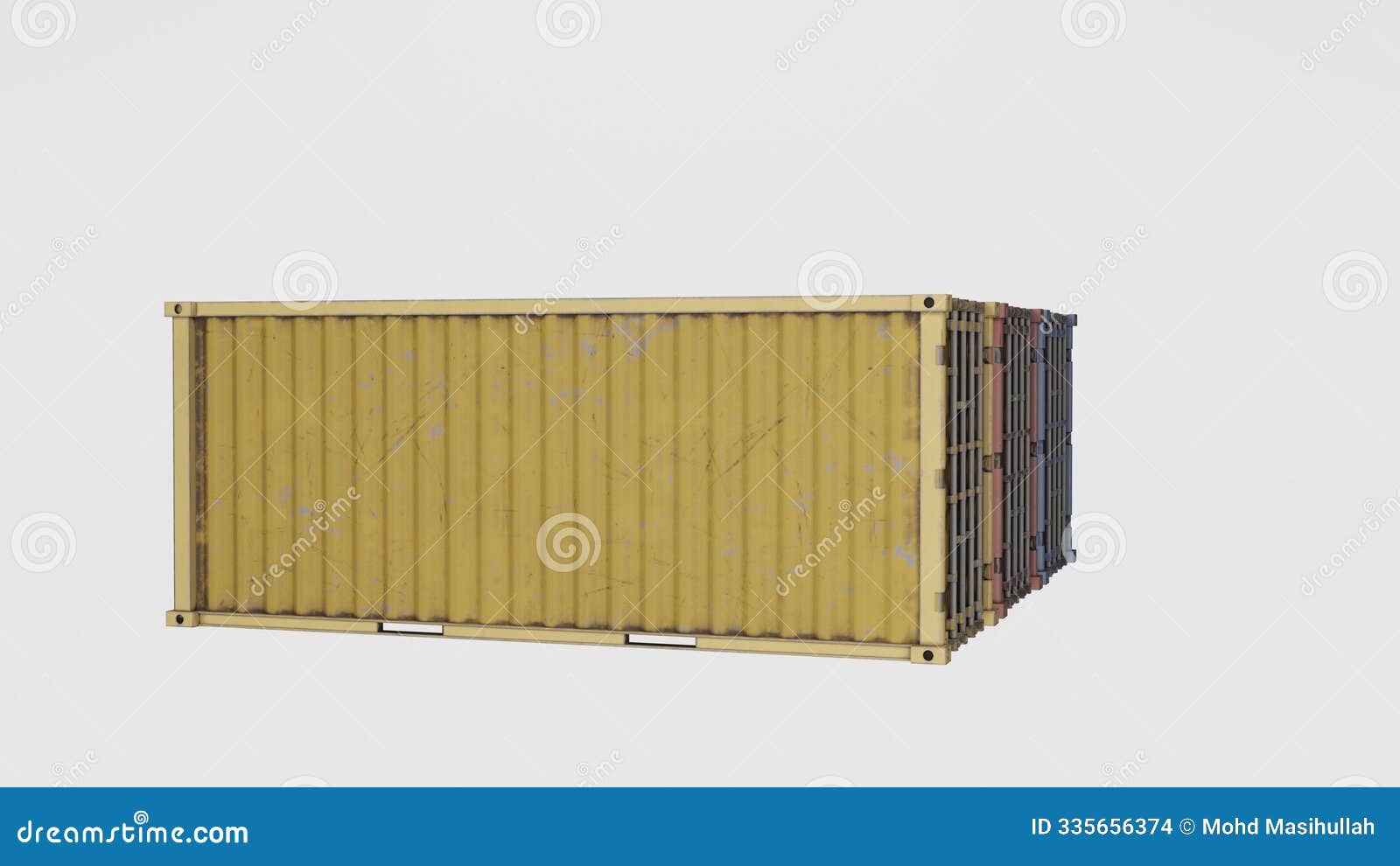Three Container photos stock illustration. Illustration of brand ...