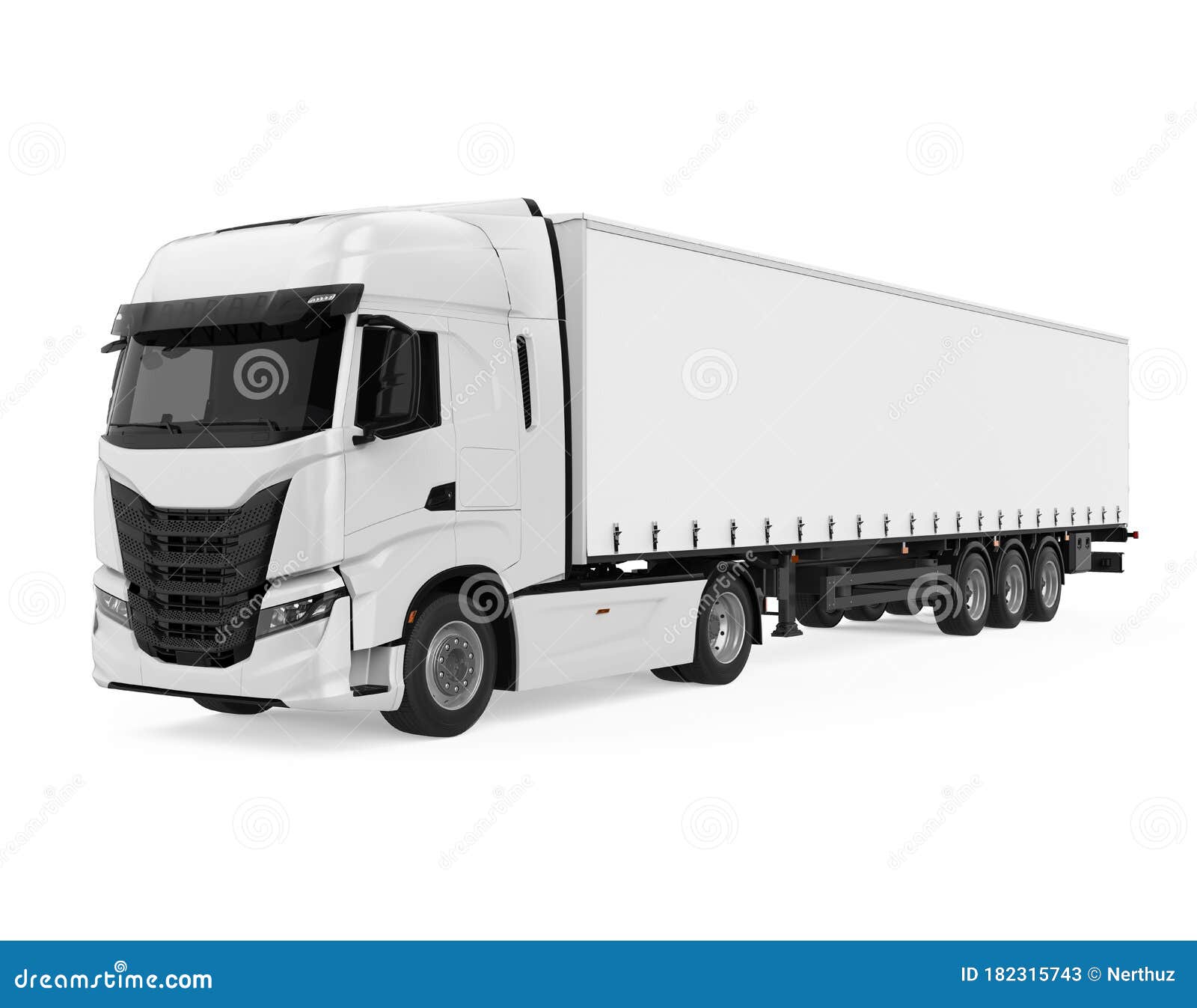 Container Truck Icon Cartoon Vector. Tipper Unload | CartoonDealer.com ...