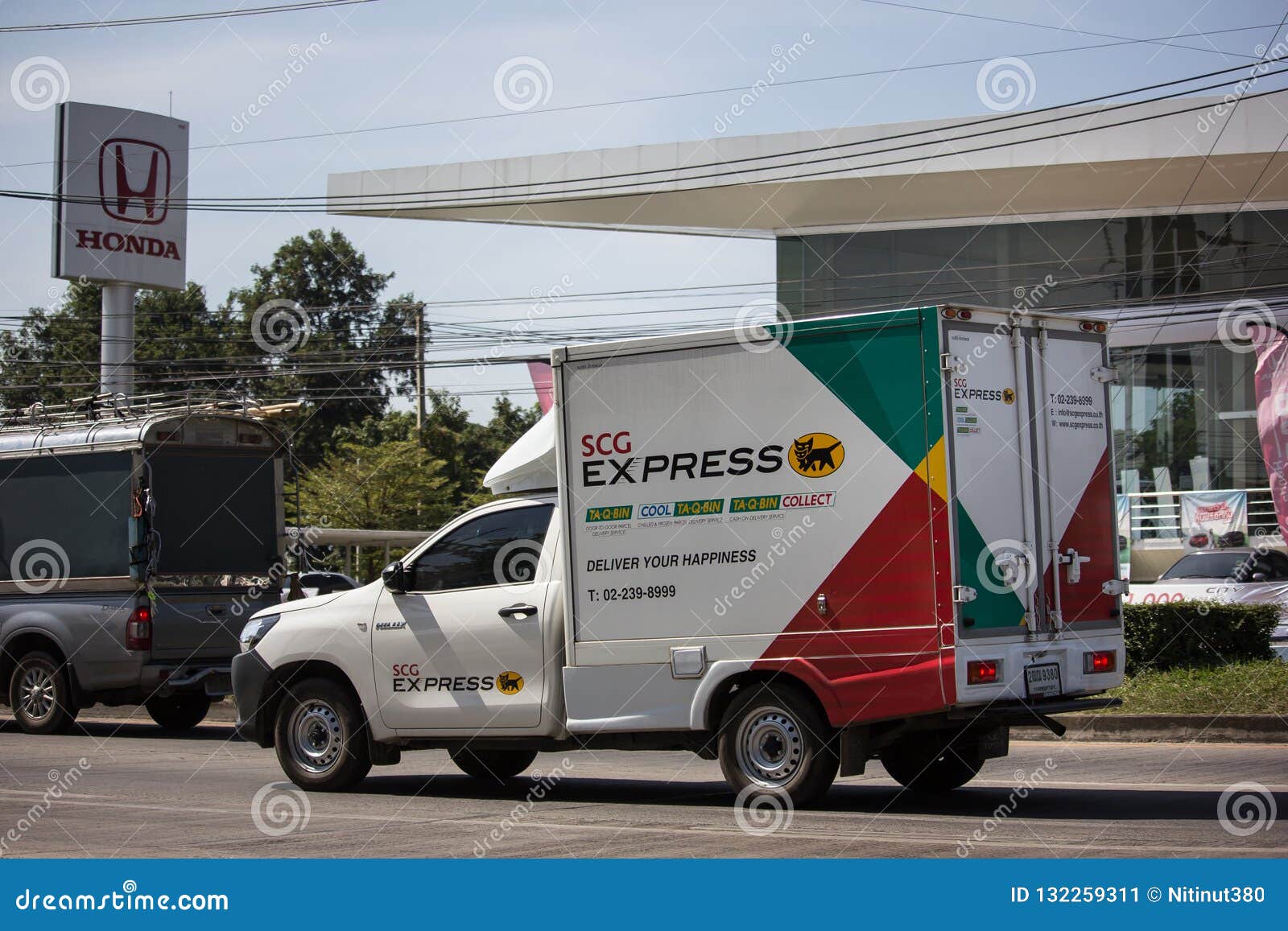 Container Truck of SCG Logistics Transportation Company Editorial Photo ... Container Truck of SCG Logistics Transportation Company Editorial Photo ...