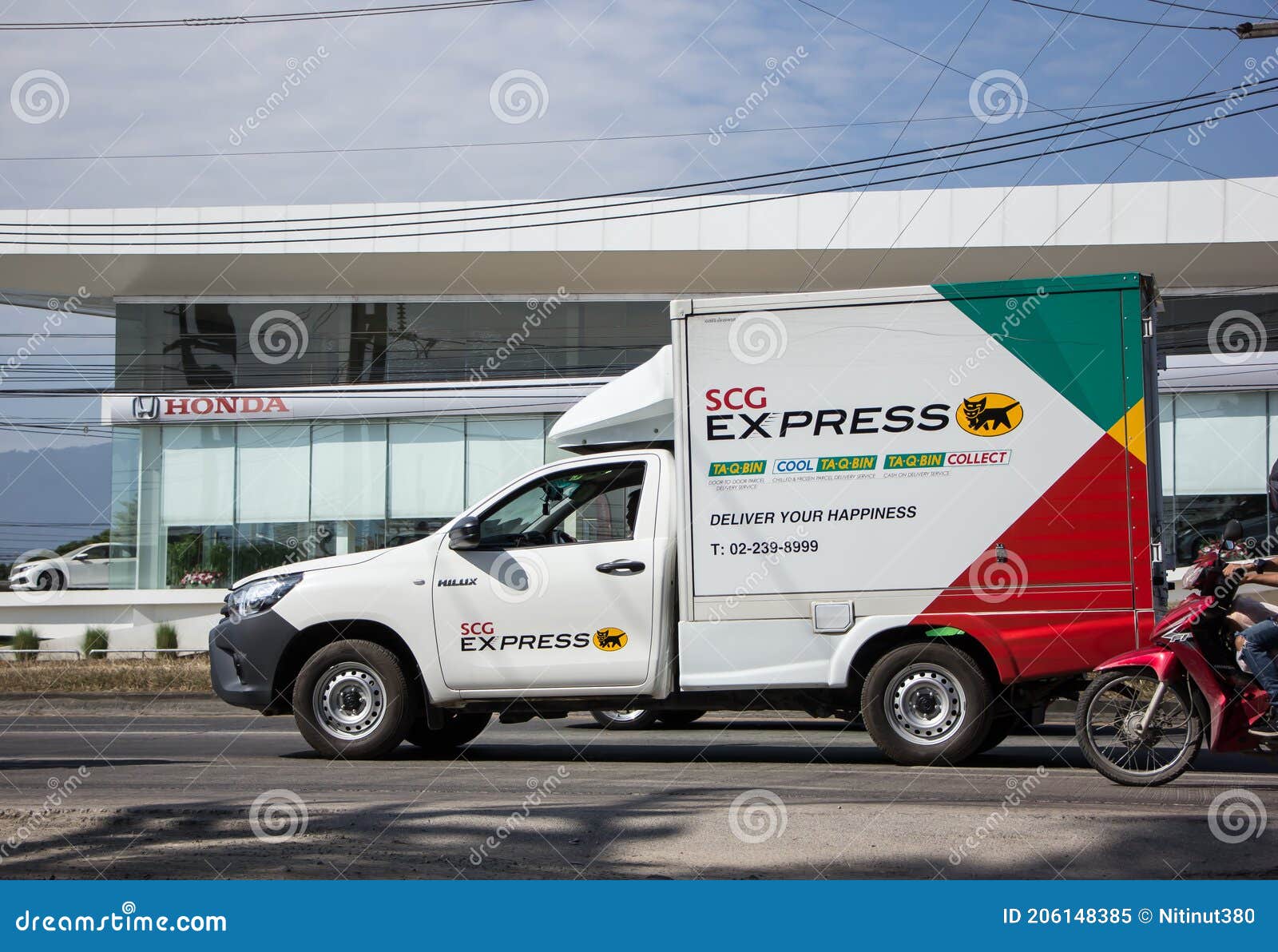 Container Truck of SCG Logistics Transportation Company Editorial Image ... Container Truck of SCG Logistics Transportation Company Editorial Image ...