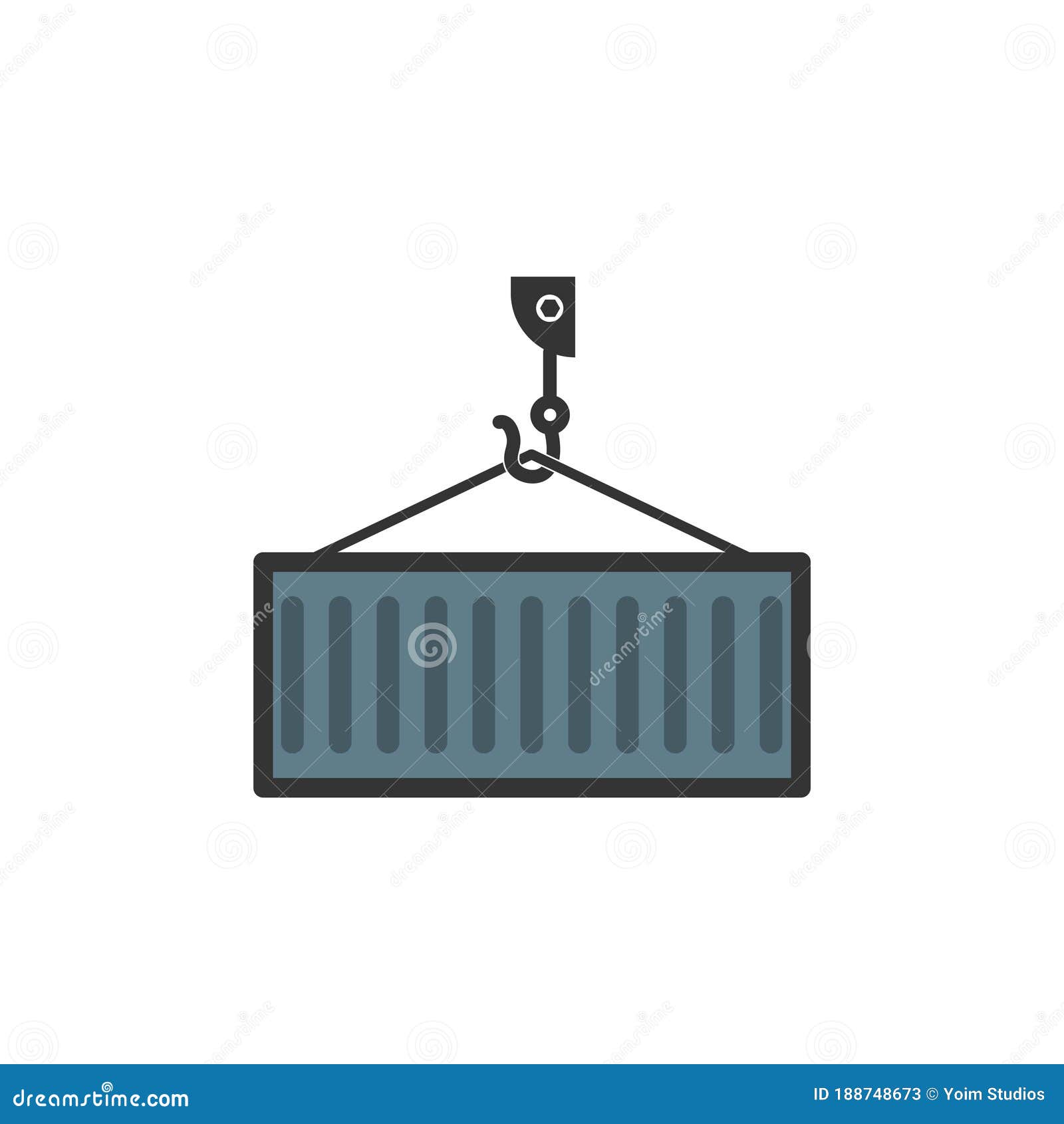 Container Vector Design Template Illustration Stock Vector ...