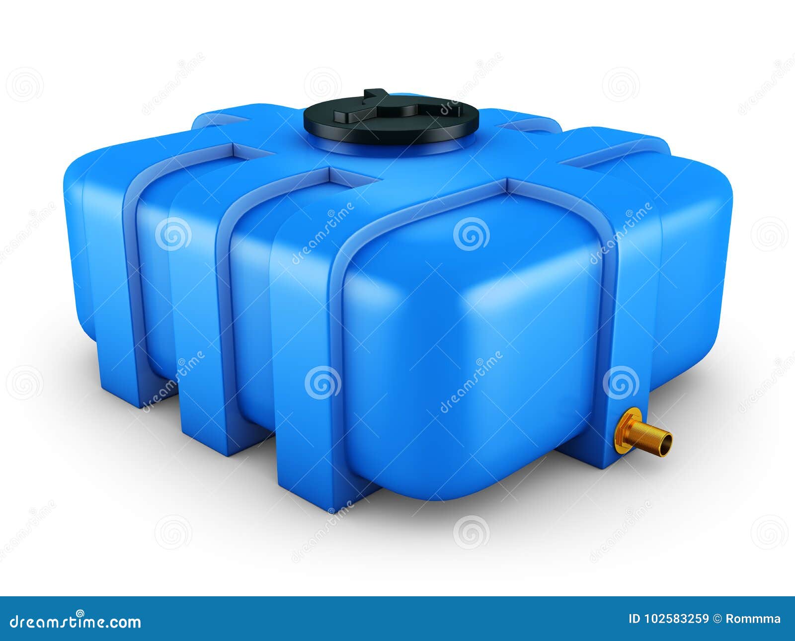 Container for water stock illustration. Illustration of building ...