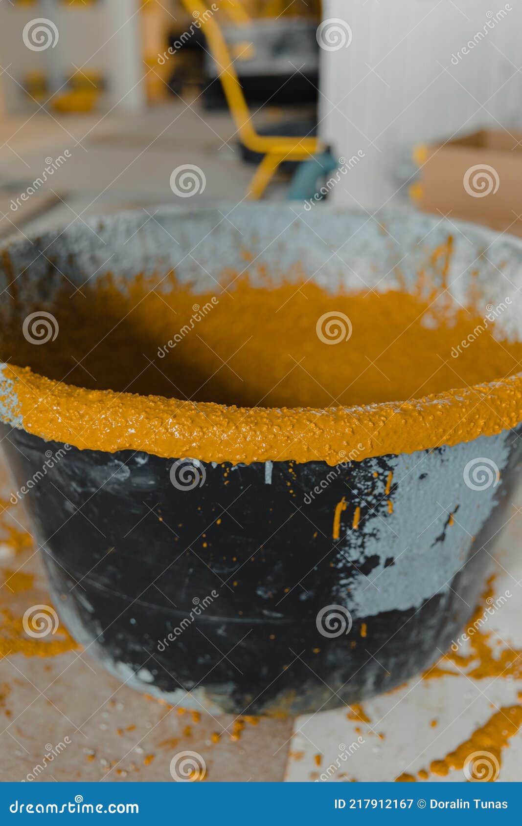 Container Where Chemical Compositions for Epoxy Resin Flooring are ...