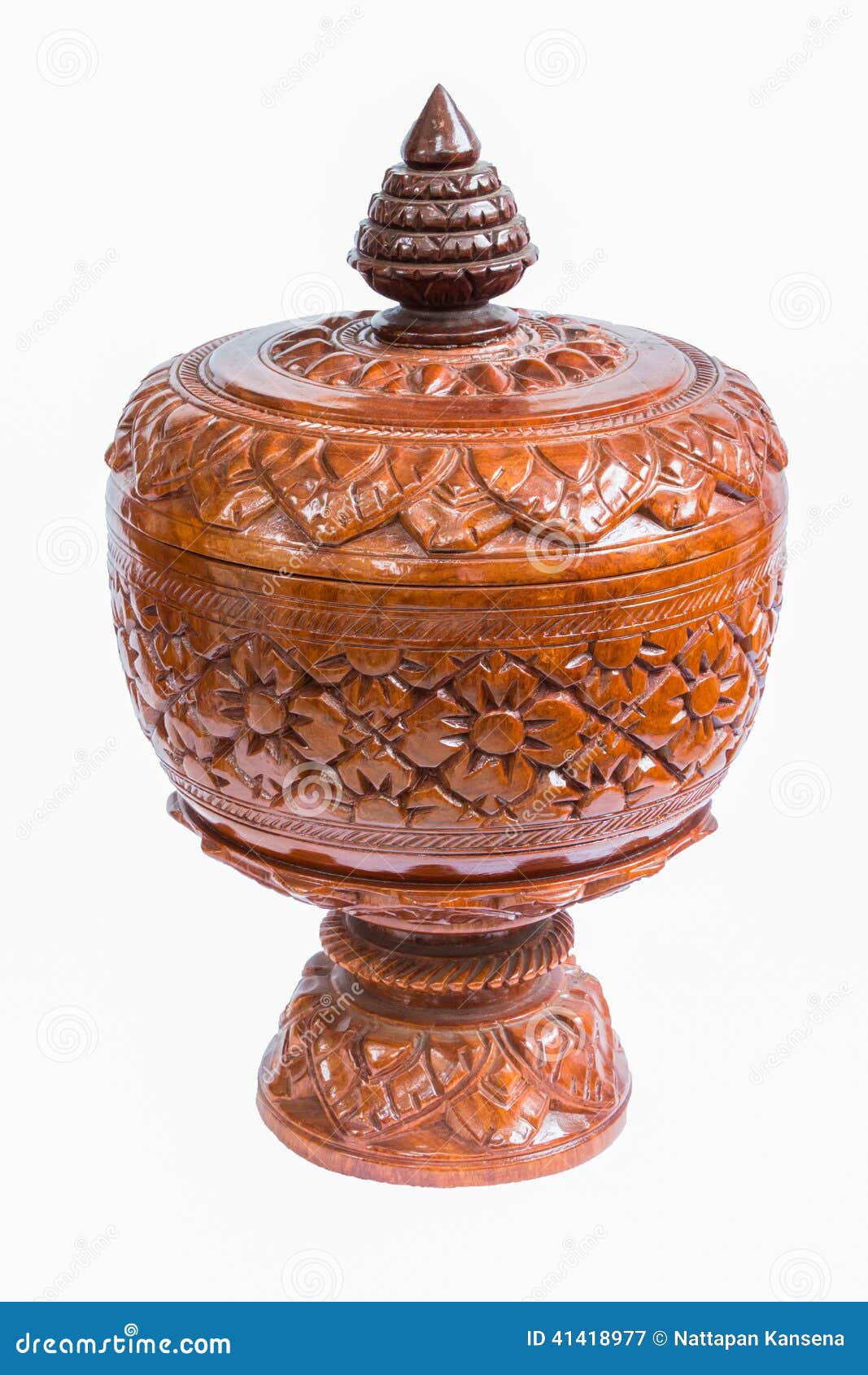 Container Wood Carving Art in Thailand Stock Image - Image of antique ...