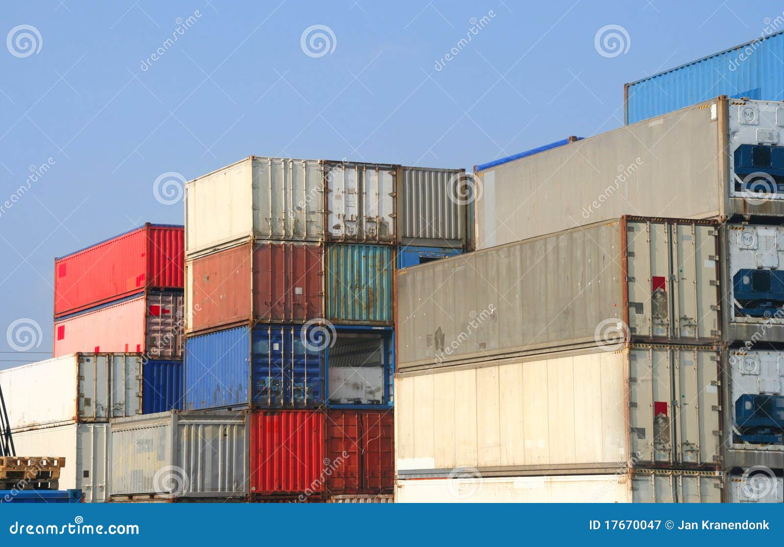 Containers stock image. Image of containers, express - 17670047