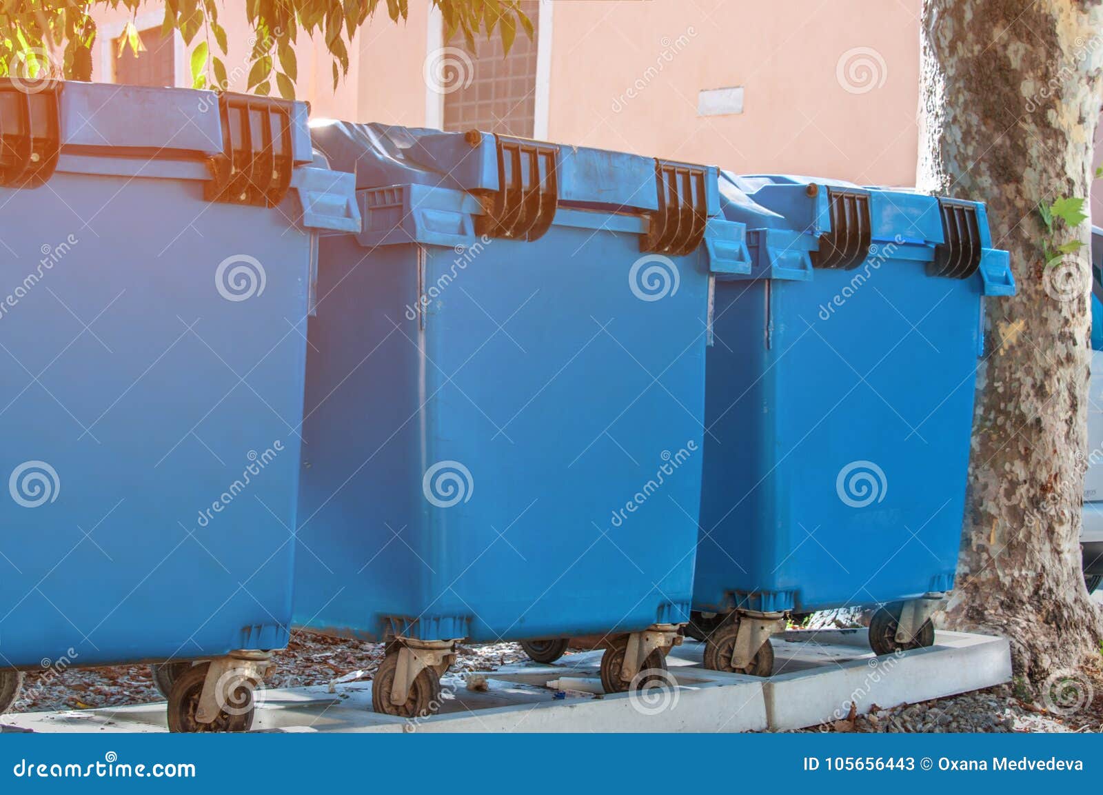 Containers for Collecting and Sorting Different Types of Waste until ...