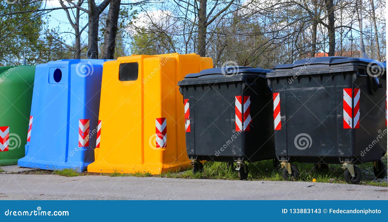 Containers and Container for the Collection of Waste and Recyclable ...