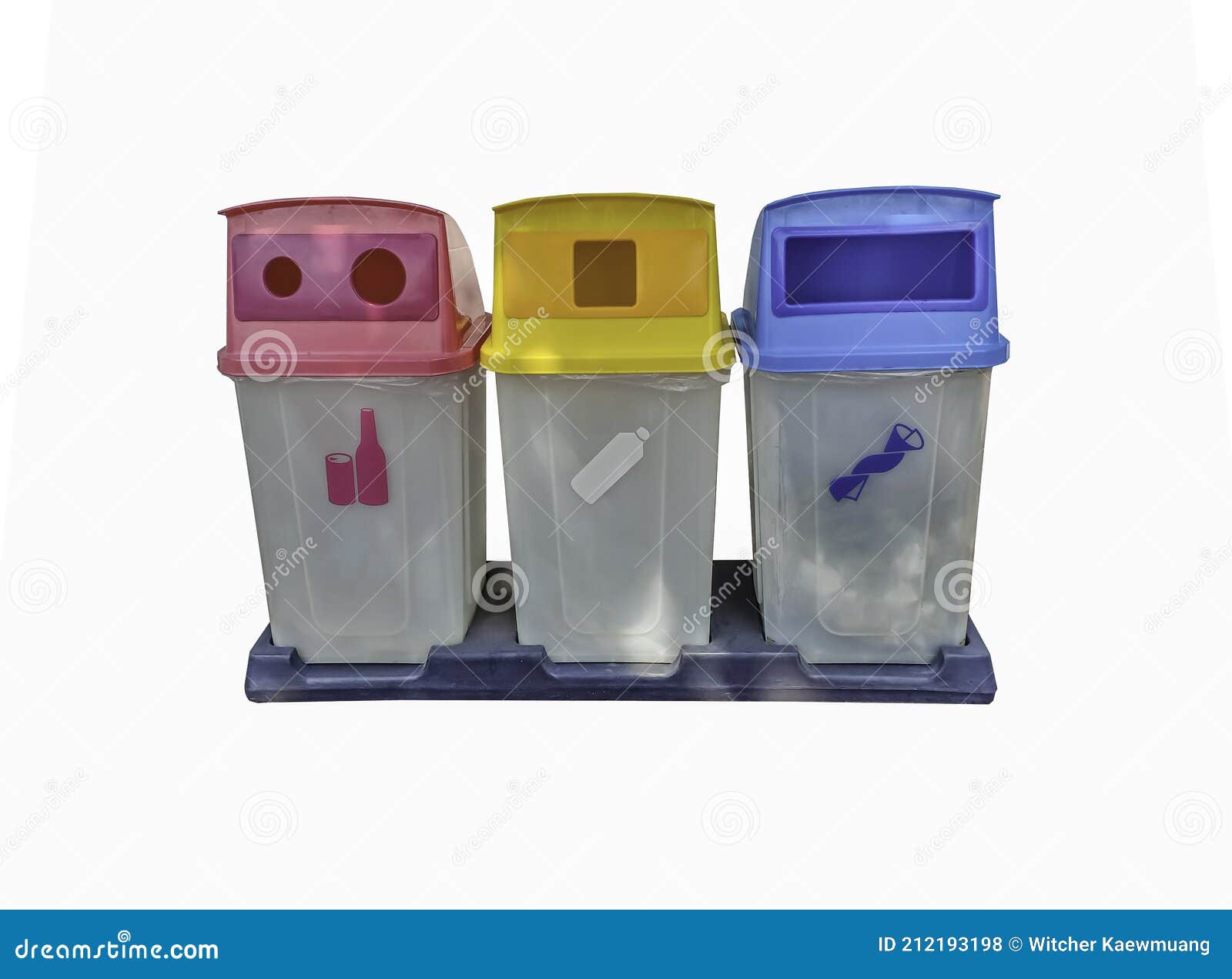 Containers that Hold Different Colored Litter that Hold Different Types ...