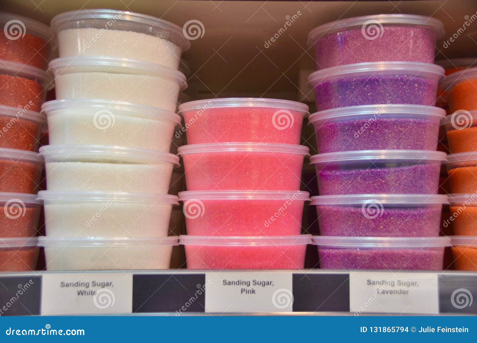 Colored Sugar stock photo. Image of melt, colored, sprinkle - 131865794