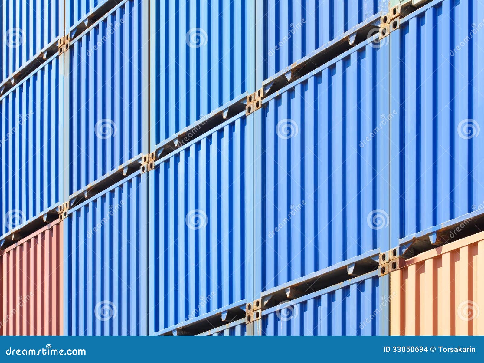 Containers shipping stock photo. Image of industrial - 33050694