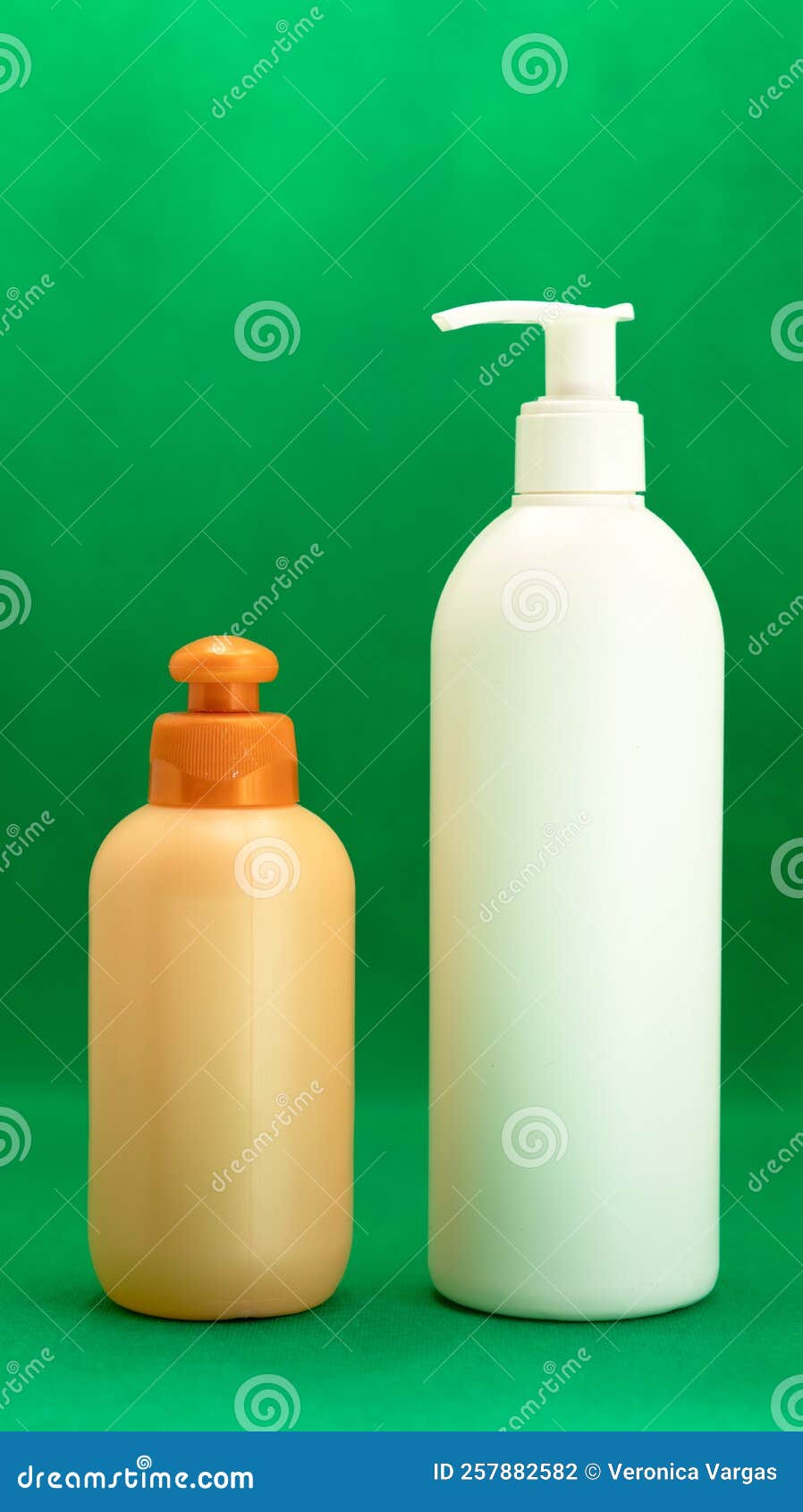 2 Containers for Soaps and Moisturizing Cream Stock Photo - Image of ...