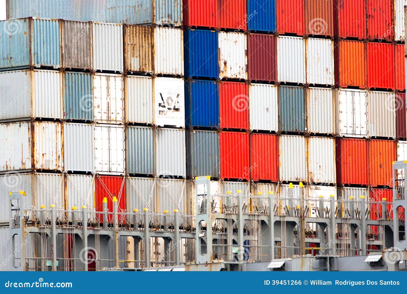 Containers stock photo. Image of commercial, export, shipping - 39451266