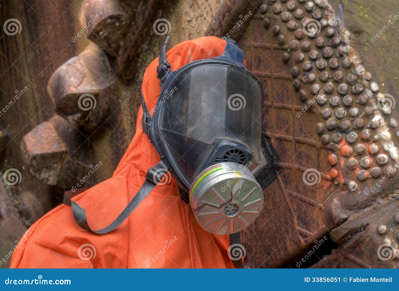 Contaminated area stock image. Image of person, danger - 33856051