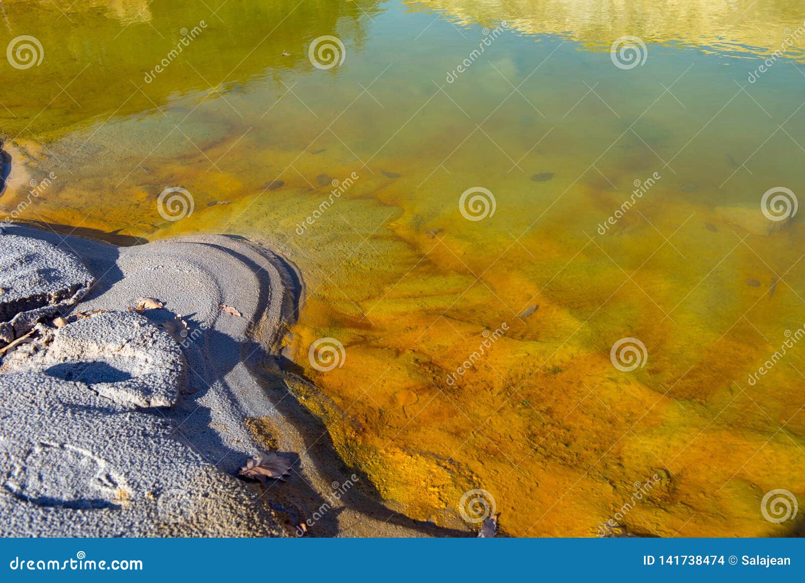 Contaminated Mine Water Pollution Stock Photo - Image of global ...