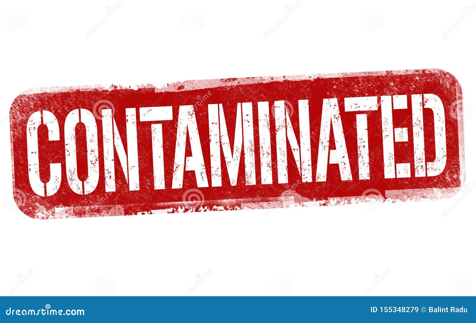 Contaminated sign or stamp stock vector. Illustration of business ...