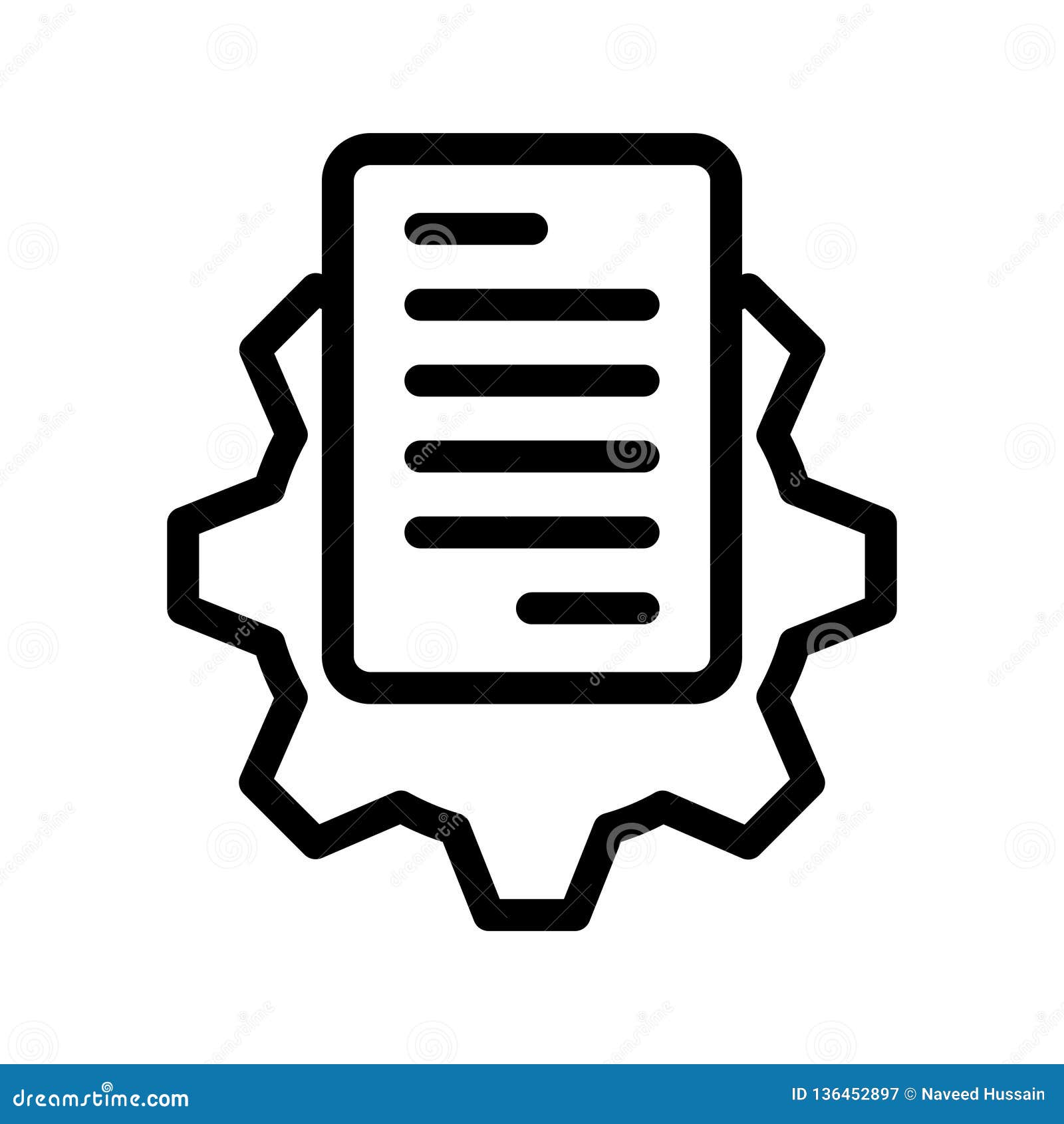 Contant Setting Vector Line Icon Stock Vector - Illustration of heart ...