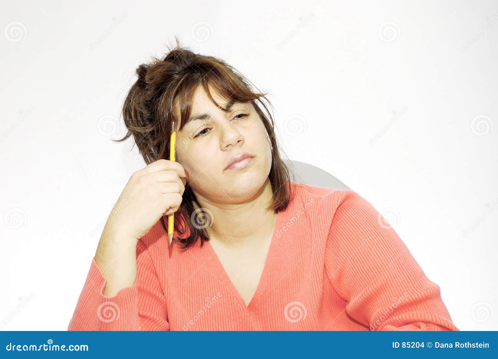 Contemplating stock photo. Image of thinking, adult, sitting - 85204