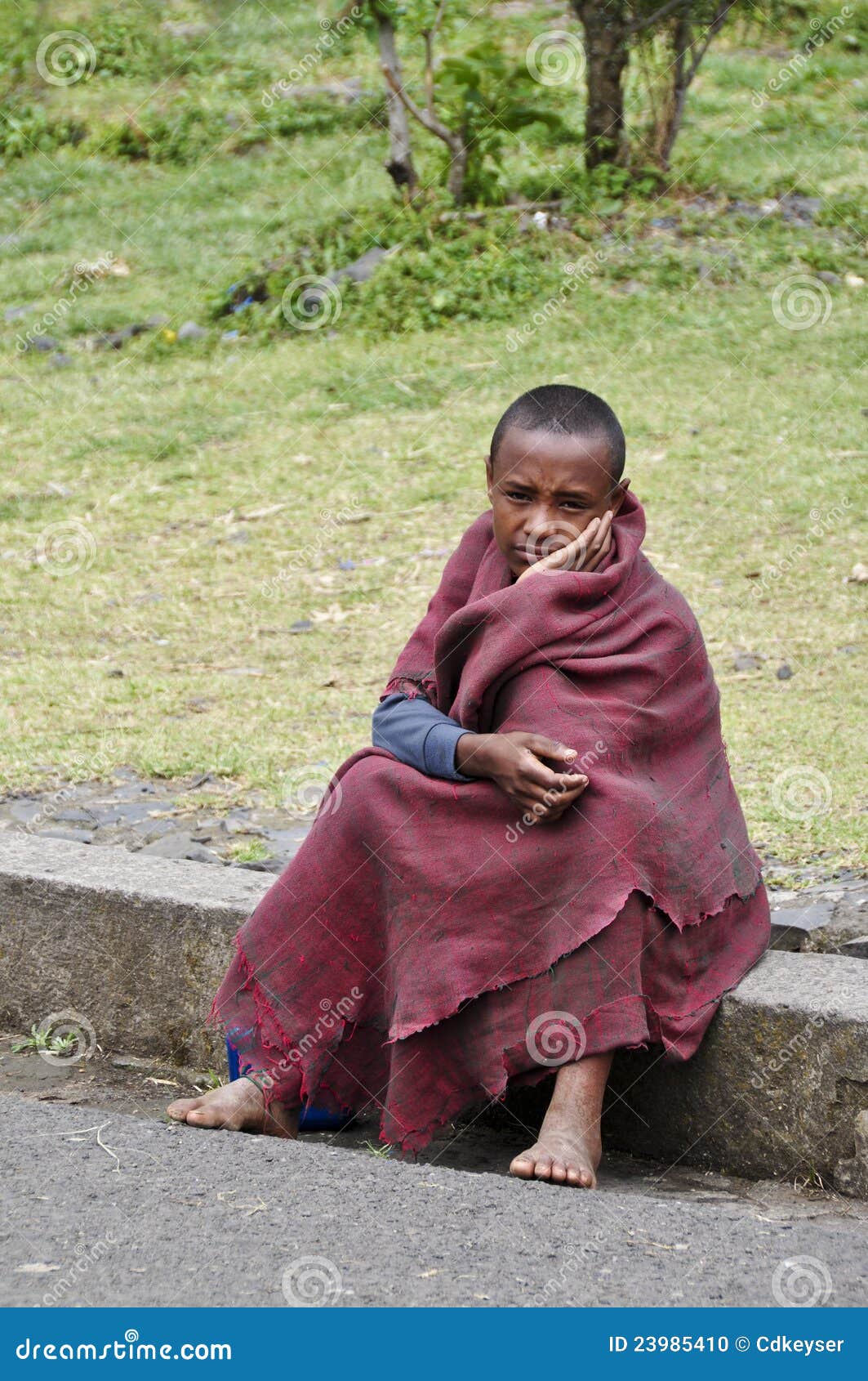 Contemplating life editorial image. Image of youngster - 23985410