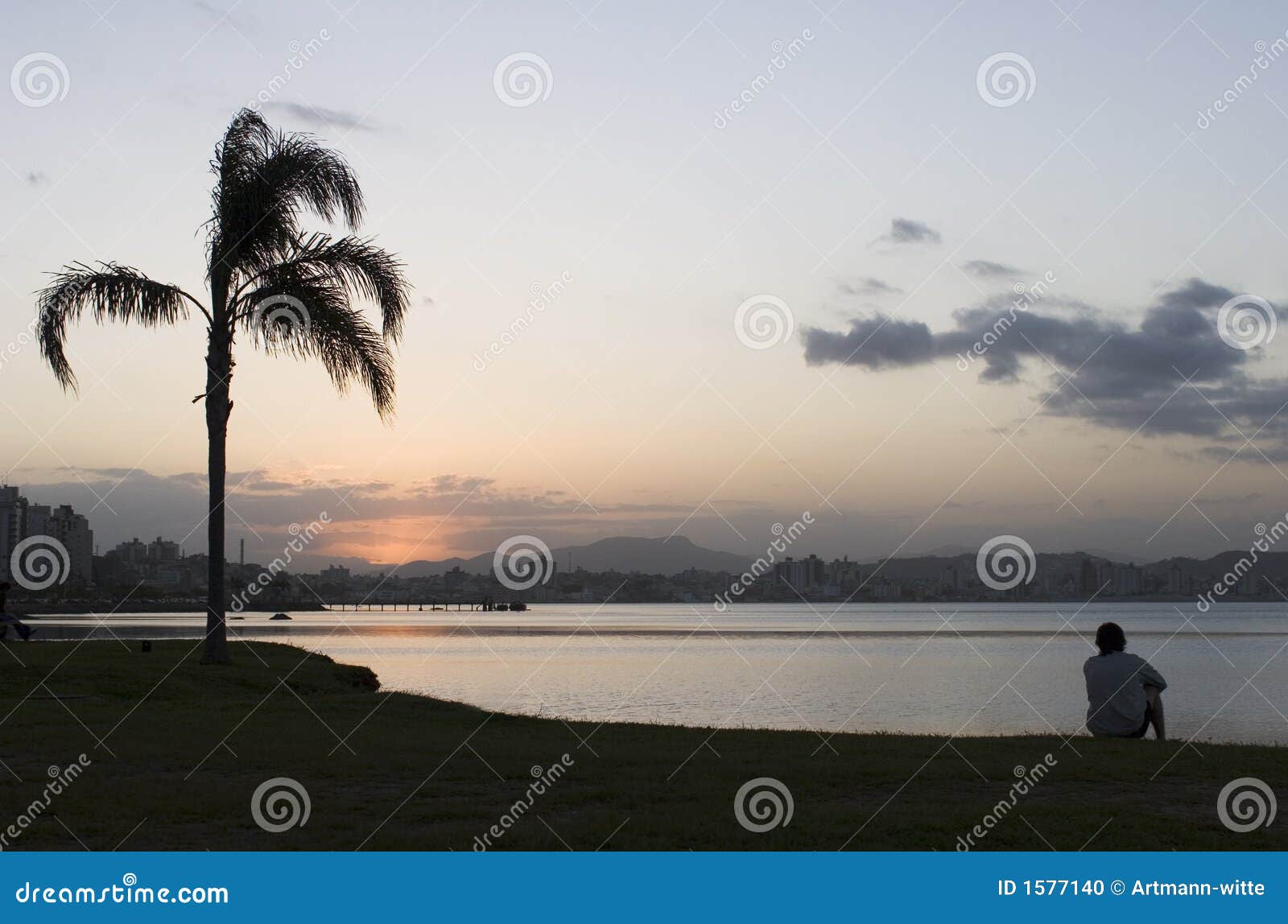 Contemplation stock photo. Image of scenery, loneliness - 1577140